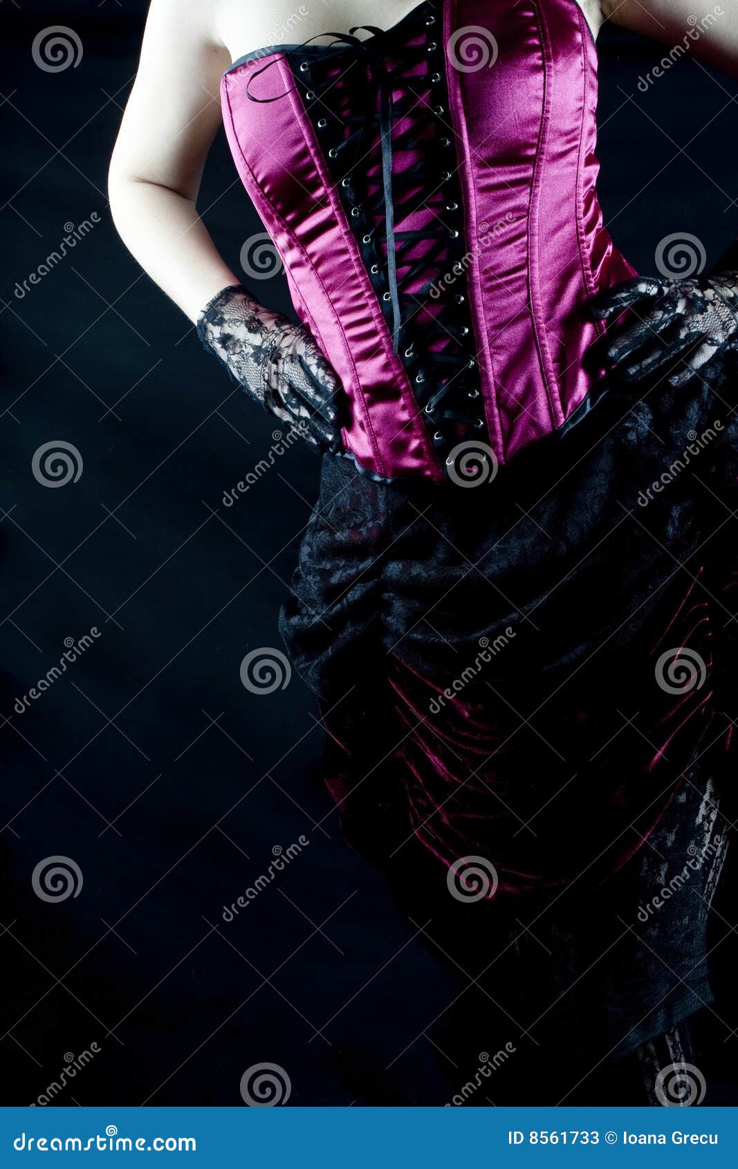 Burlesque woman stock image. Image of fingers, ancient - 8561733