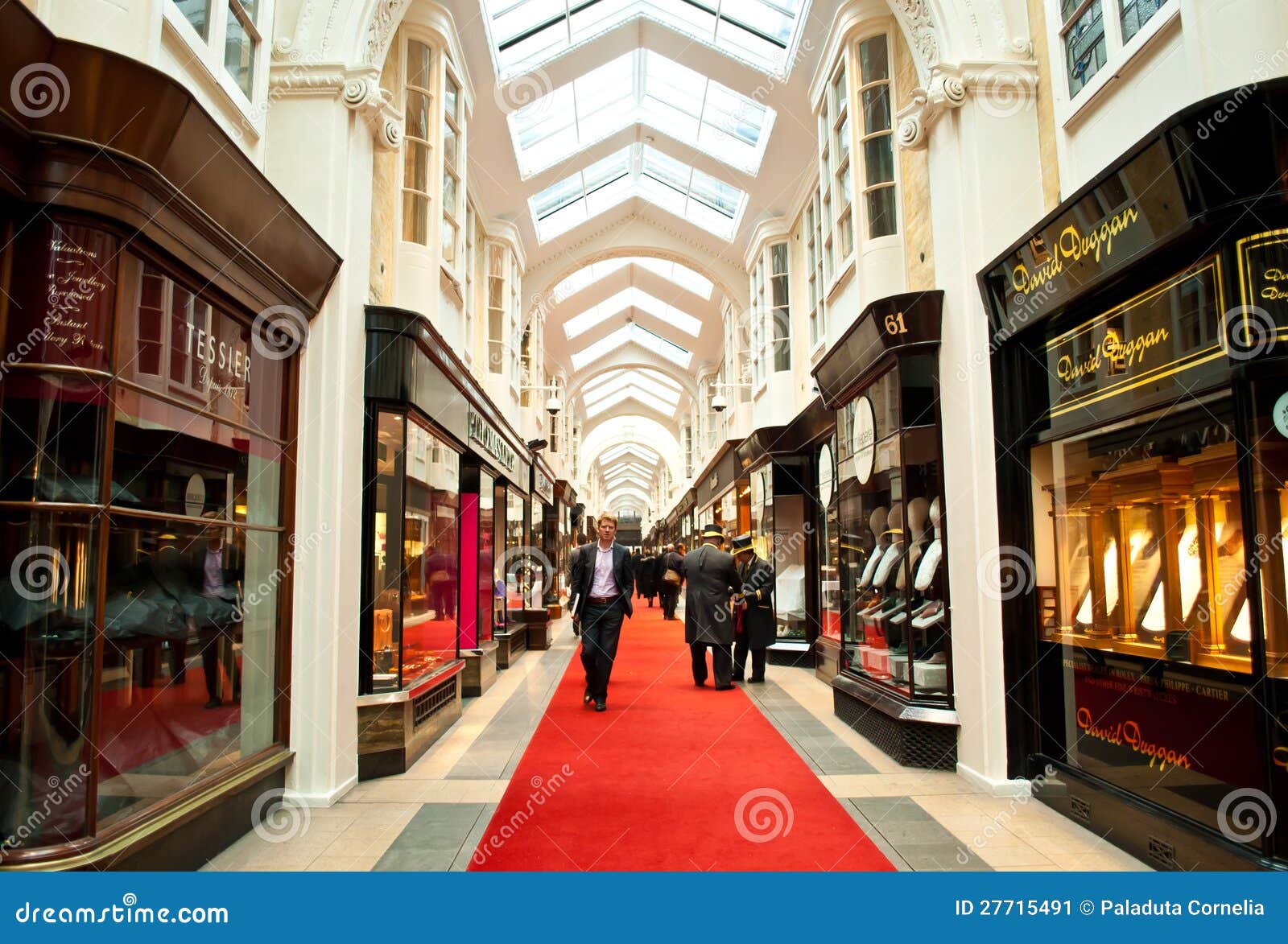 Burlington Arcade editorial photo. Image of famous, gallery - 27715491