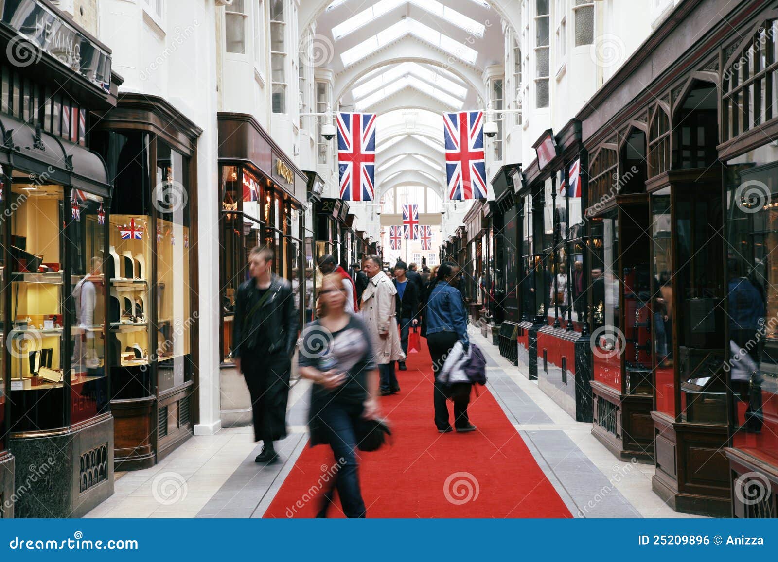 Burlington Arcade, London editorial photo. Image of indoor - 25209896