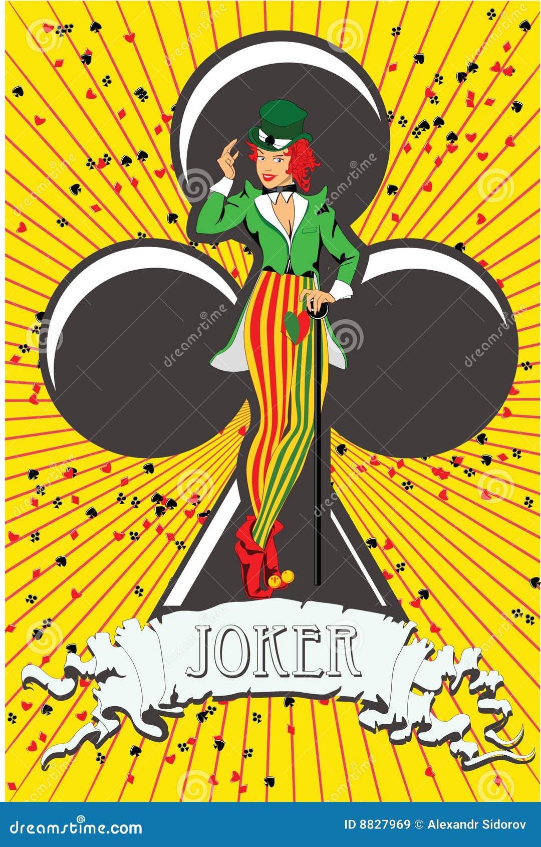 Burlone illustrazione vettoriale. Illustrazione di faccia - 8827969