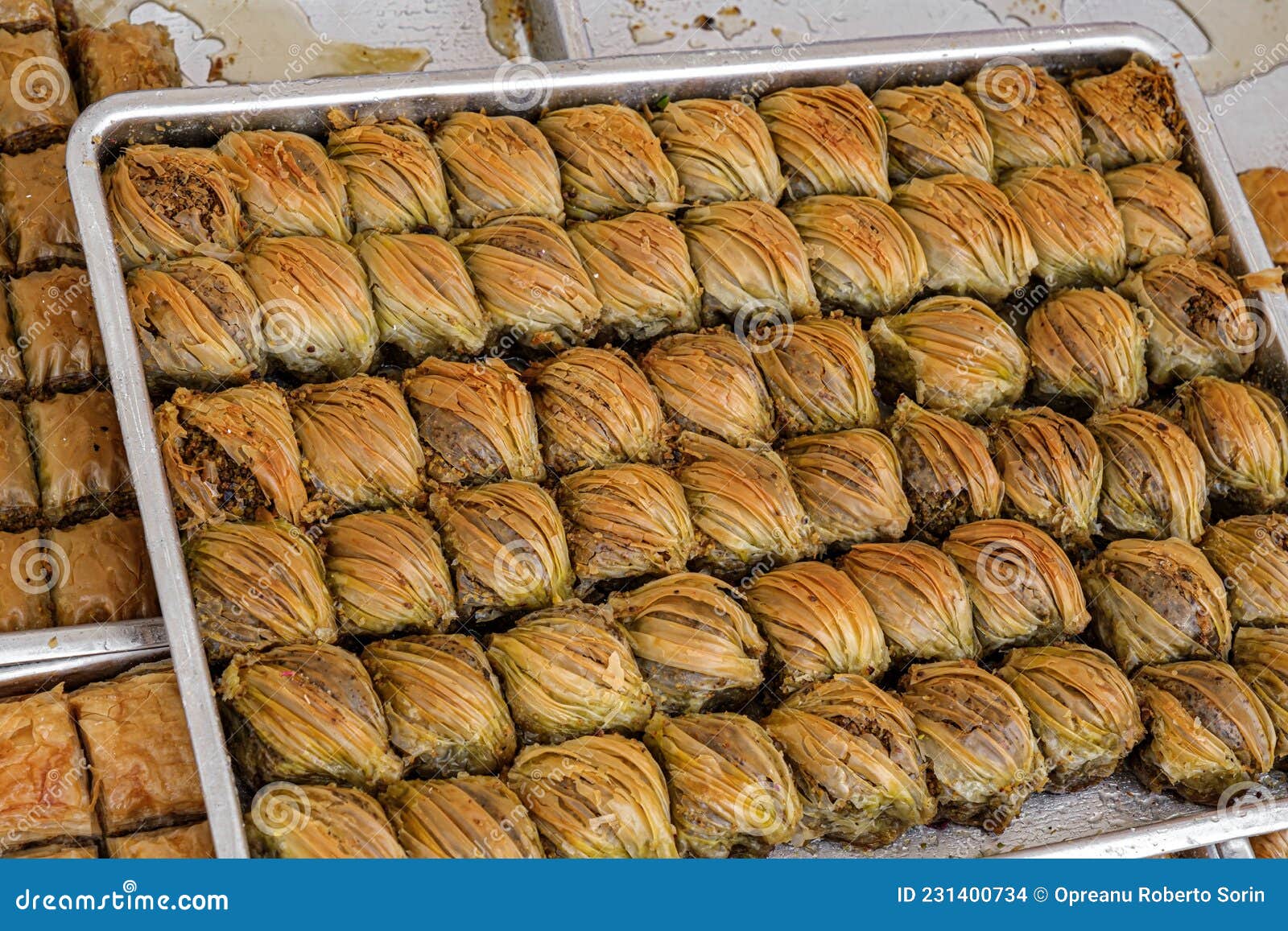 Burma Baklava, Turkish Dessert Sweet Stock Photo - Image of baklawa ...
