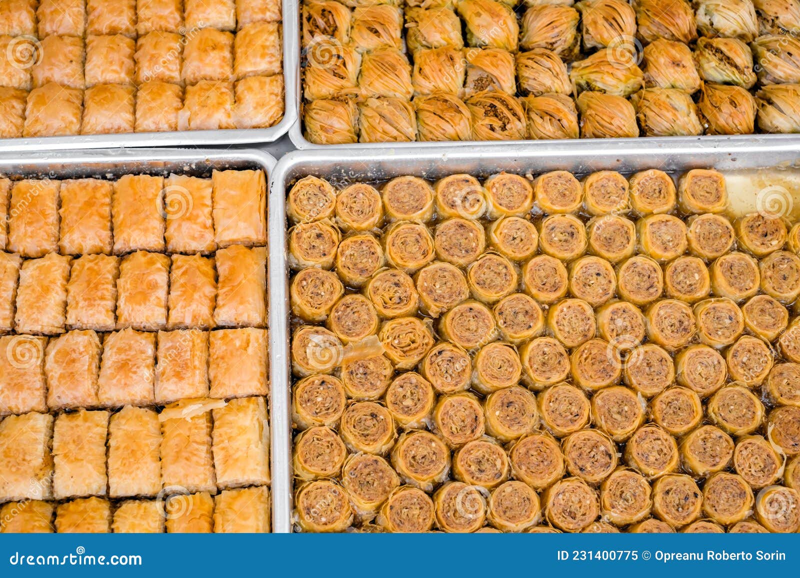 Burma Baklava, Turkish Dessert Sweet Stock Image - Image of ...