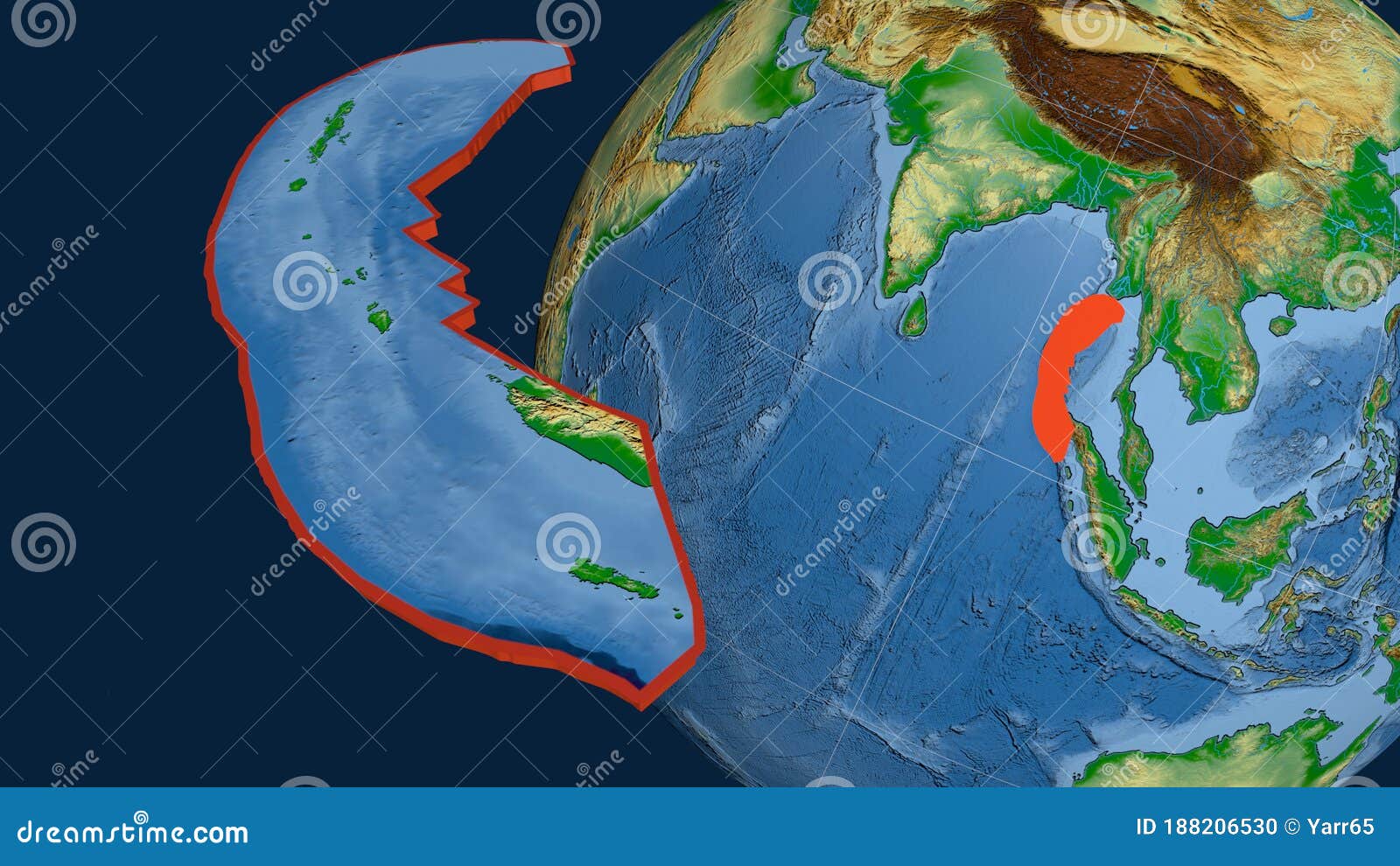 Burma Plate Presented - Physical Stock Illustration - Illustration of ...