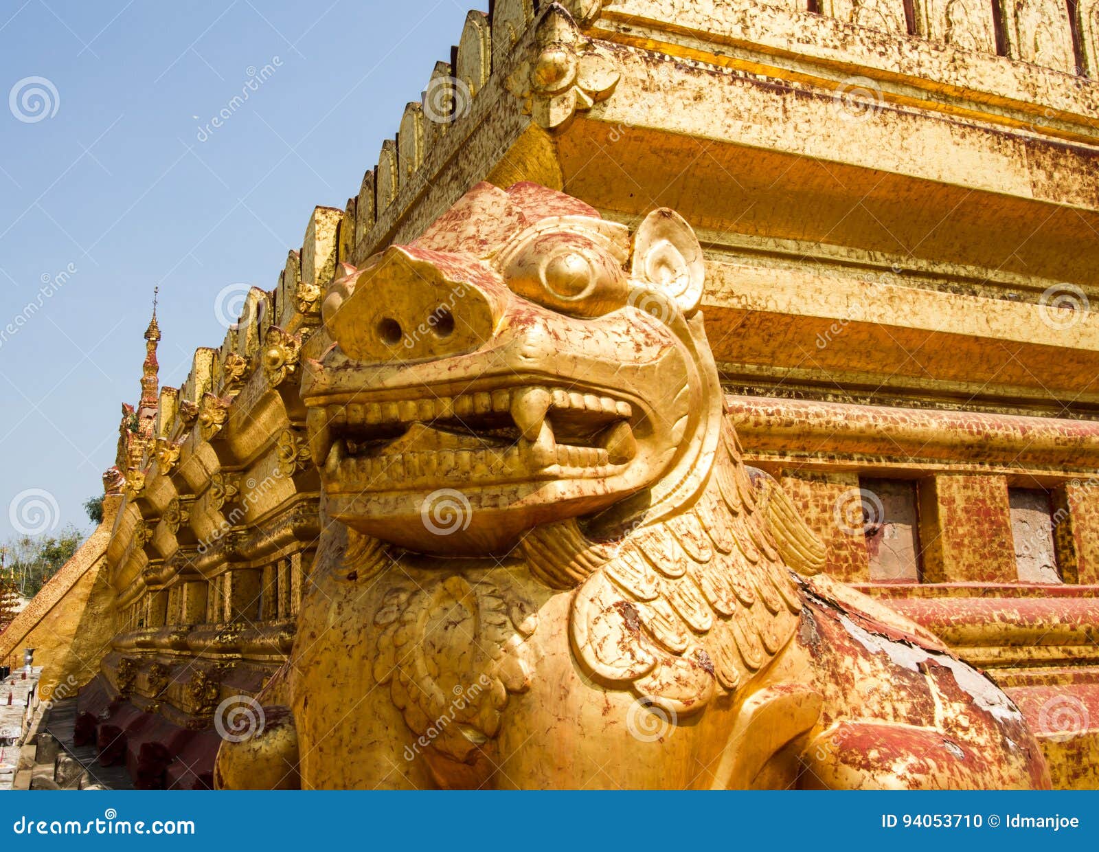 Burmese art stock photo. Image of bagan, exterior, asia - 94053710