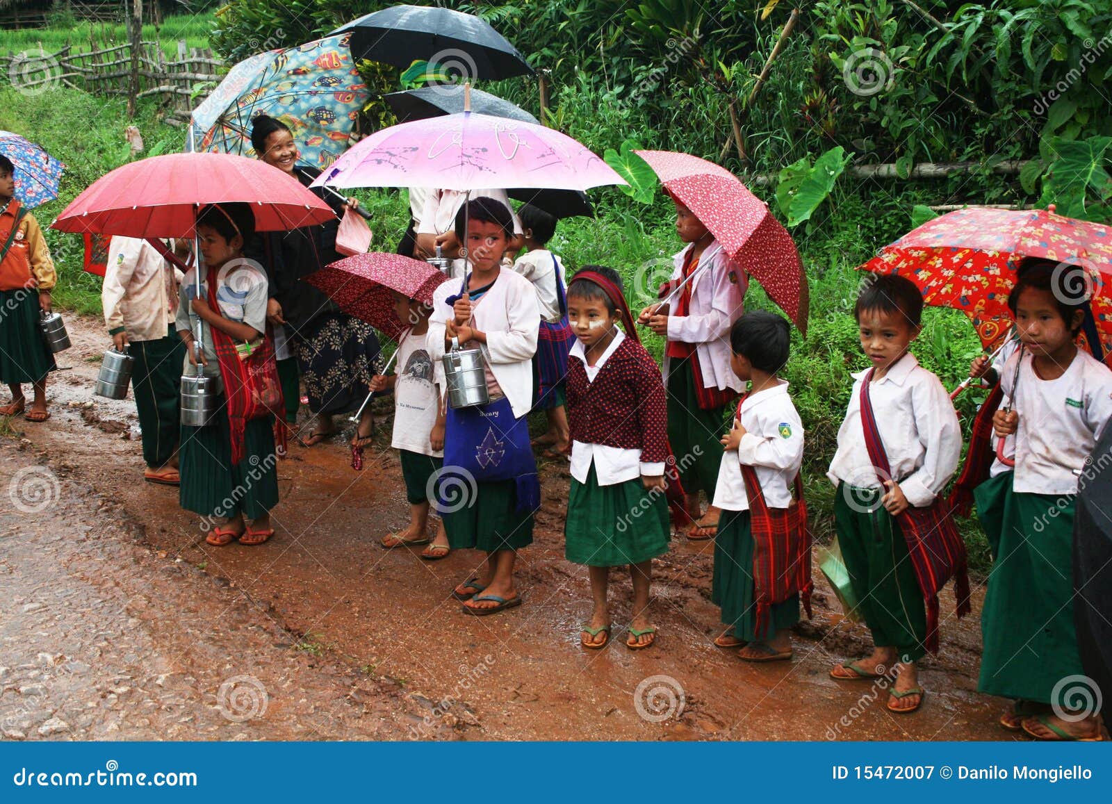 Burmese children editorial photography. Image of kids - 15472007