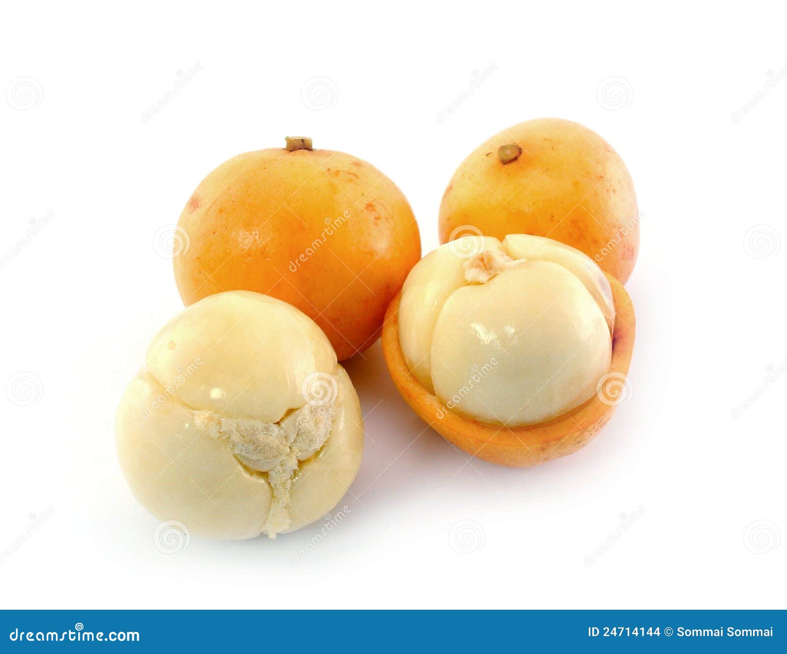 Burmese grape or Rambai stock photo. Image of yellow - 24714144