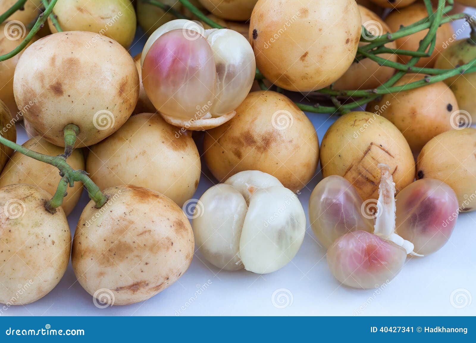 Burmese Grape Or Rambai ,Thai Native Fruit Name In Thai Is "Ma F ...