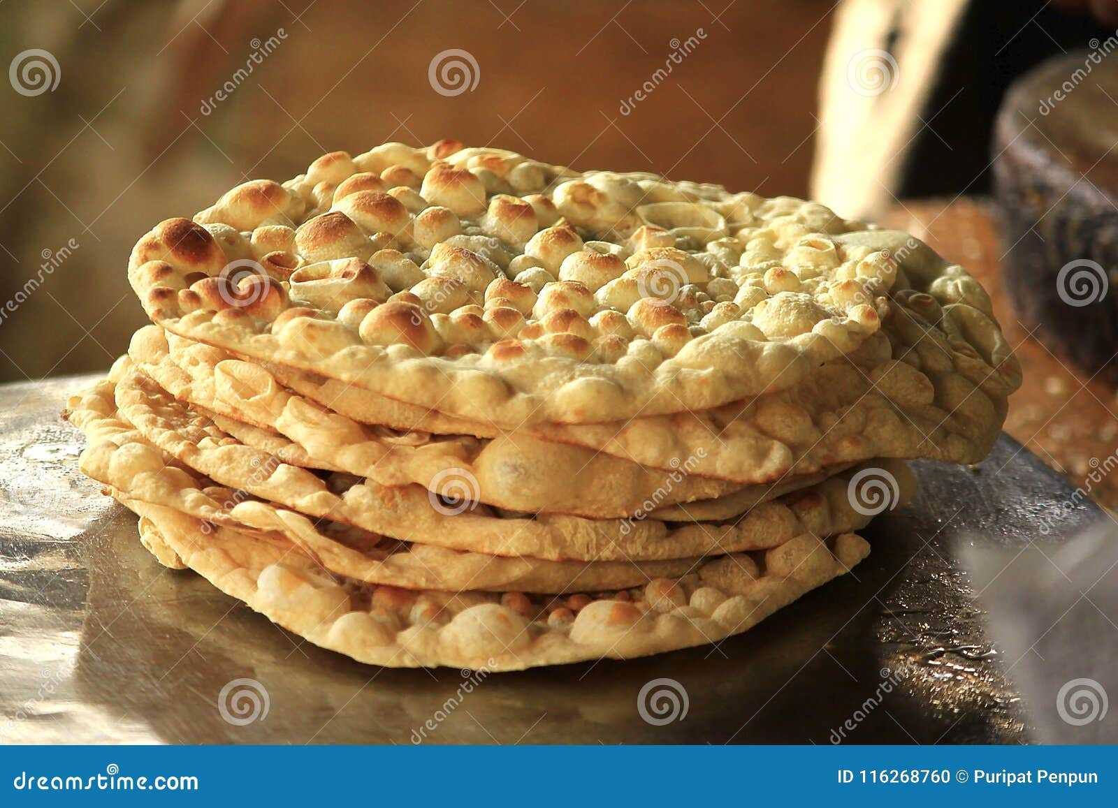 Burmese Men are Making Roti Stock Photo - Image of grill, fresh: 116268760