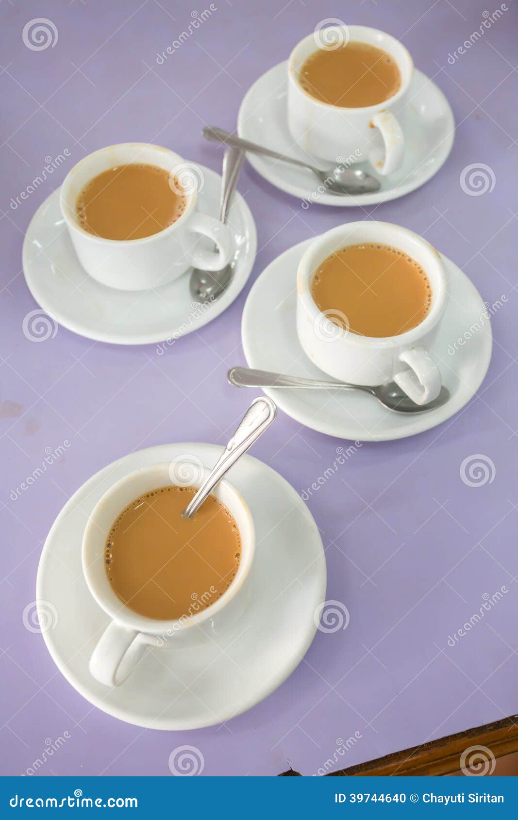 Burmese milk tea stock photo. Image of morning, white - 39744640