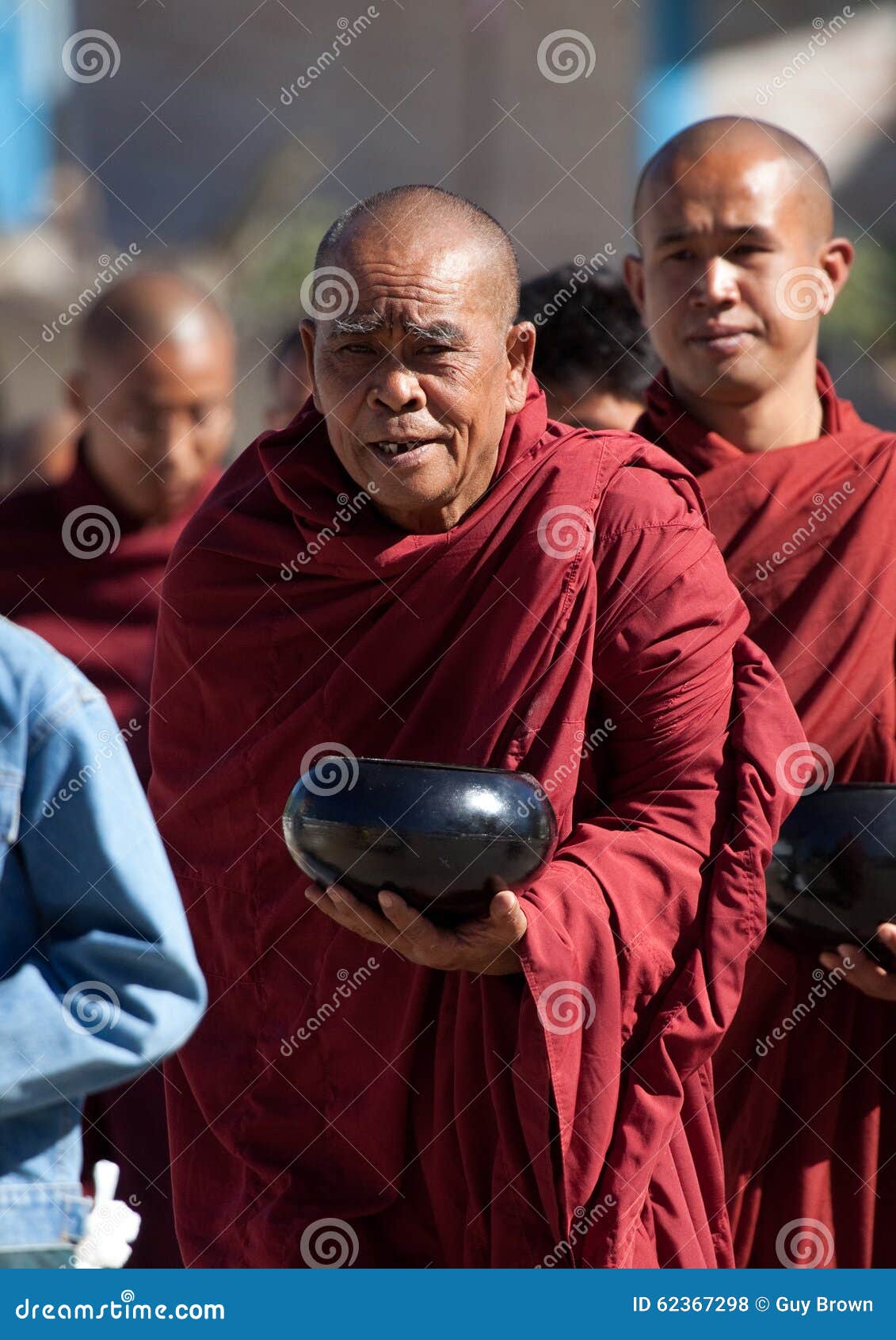 Burmese Monks editorial stock photo. Image of monk, asian - 62367298