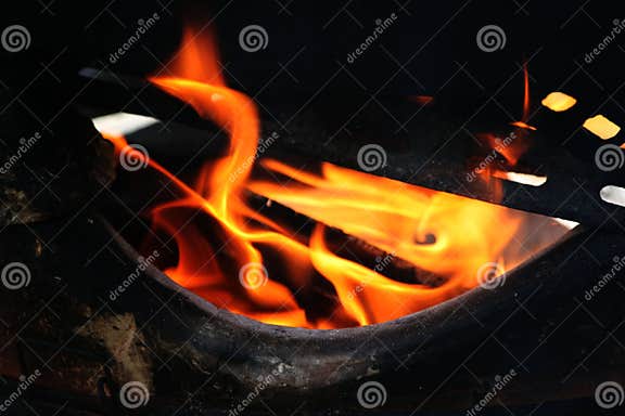 Burn stock photo. Image of burn, campfire, burning, cooker - 55968882