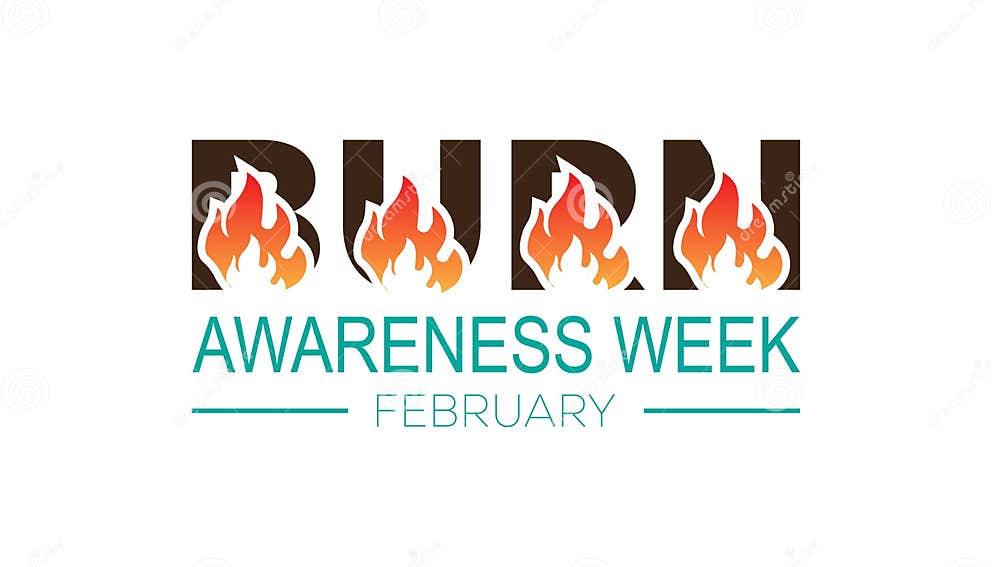 Burn Awareness Week Creative Concept Design. Stock Vector ...