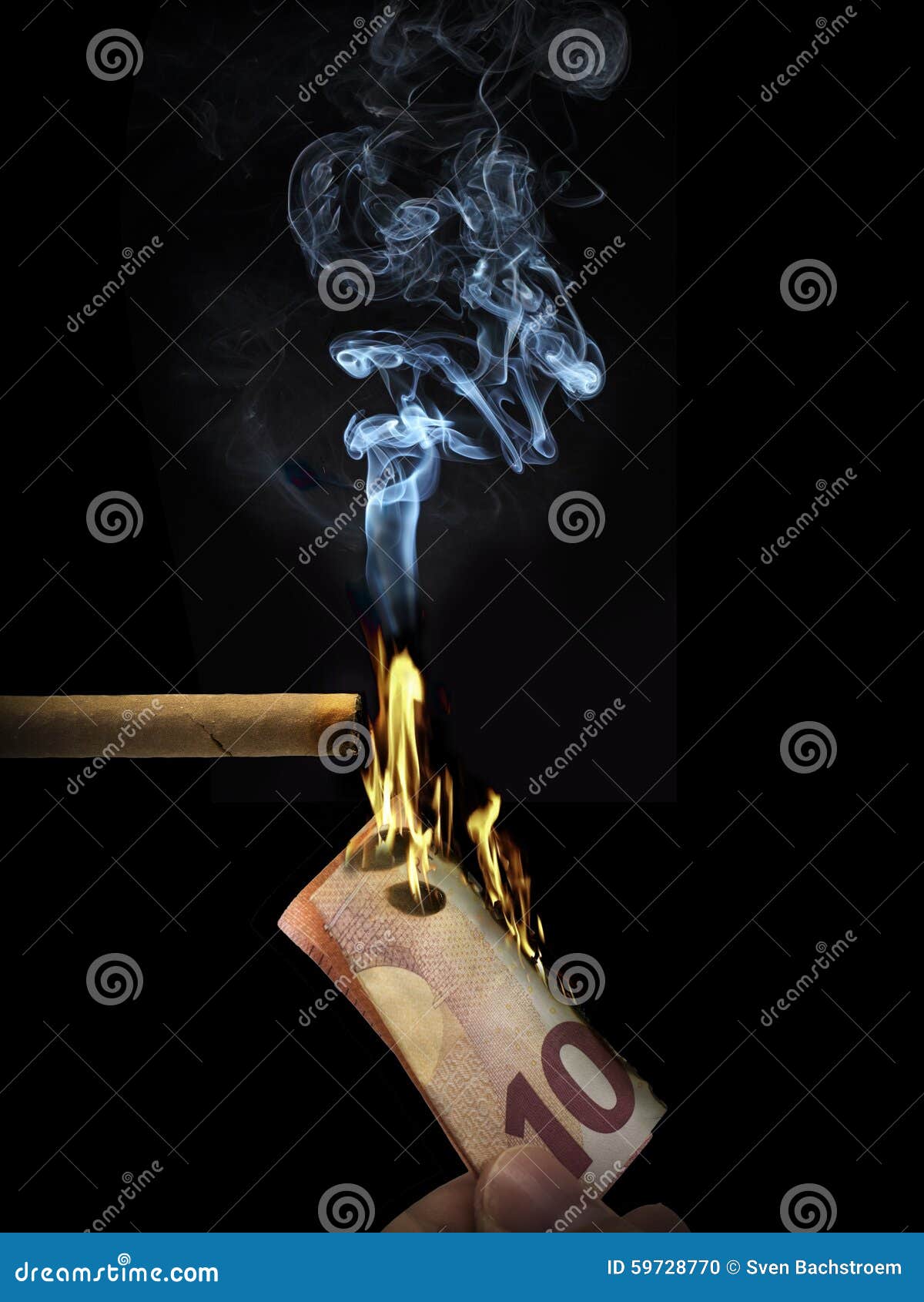 Burn cigar stock photo. Image of lighting, burning, adult - 59728770
