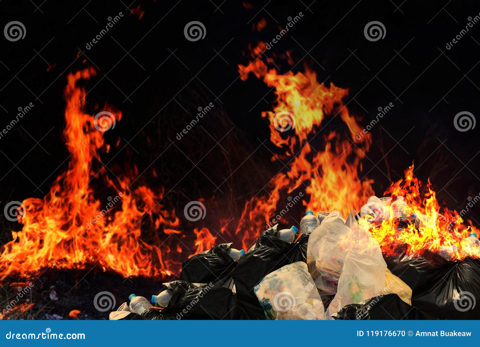 Burn a Lot of Waste Plastic Garbage, Garbage Bin Pile Dump Lots of Junk ... Burn a Lot of Waste Plastic Garbage, Garbage Bin Pile Dump Lots of Junk ...