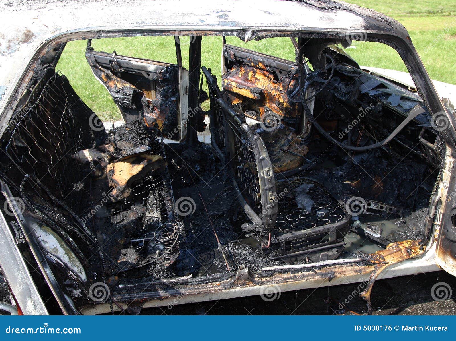 Burn-off Car Picture. Image: 5038176