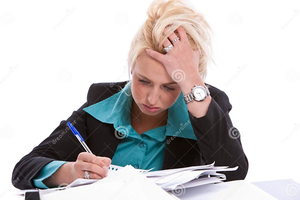 Burn out stock photo. Image of overworked, stress, white - 9363654
