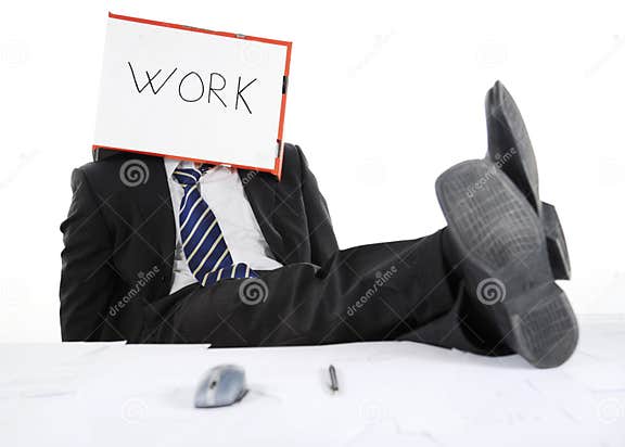 Burn out stock image. Image of working, businessman, boredom - 30406821