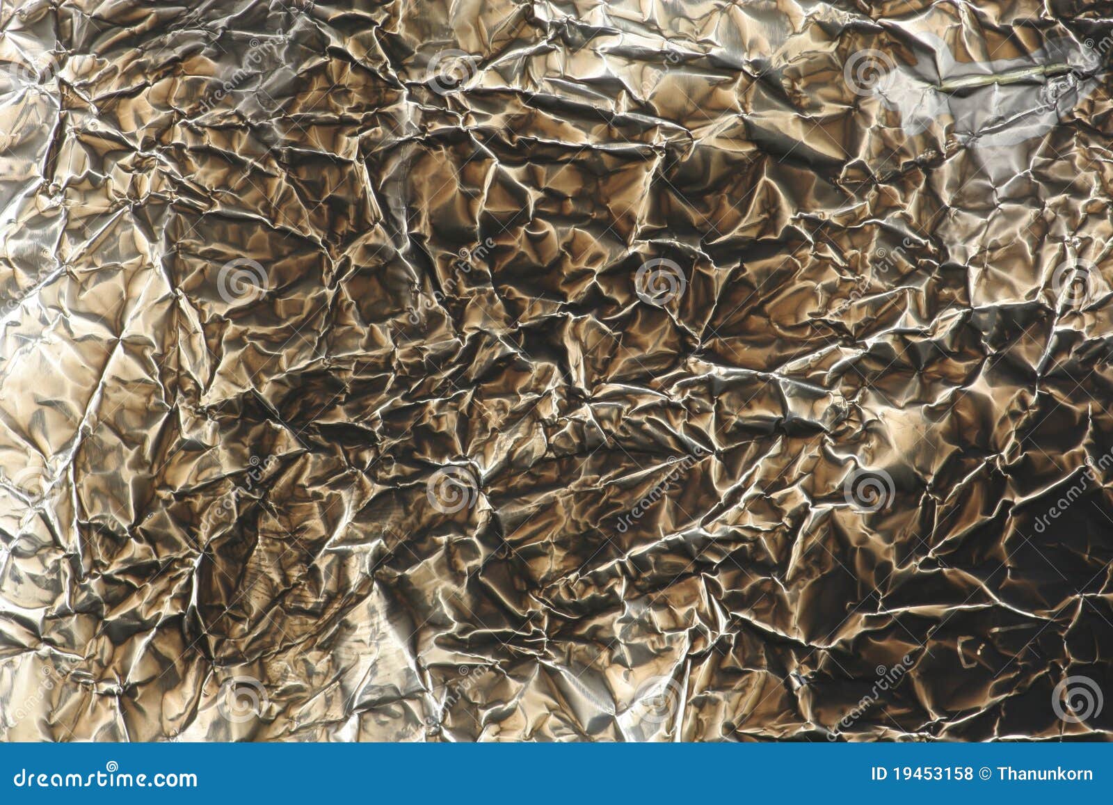 Burned Aluminum Foil Texture Stock Photo - Image of shine, wrinkled ...