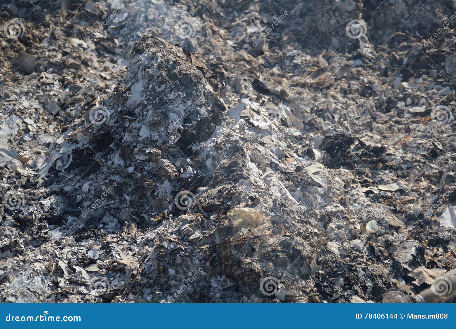 Burned ash from fire stock photo. Image of outdoor, burned - 78406144