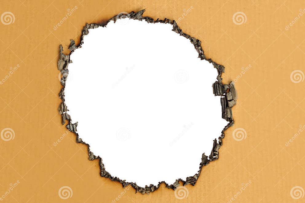 Burned brown paper stock photo. Image of heat, parchment - 26127550