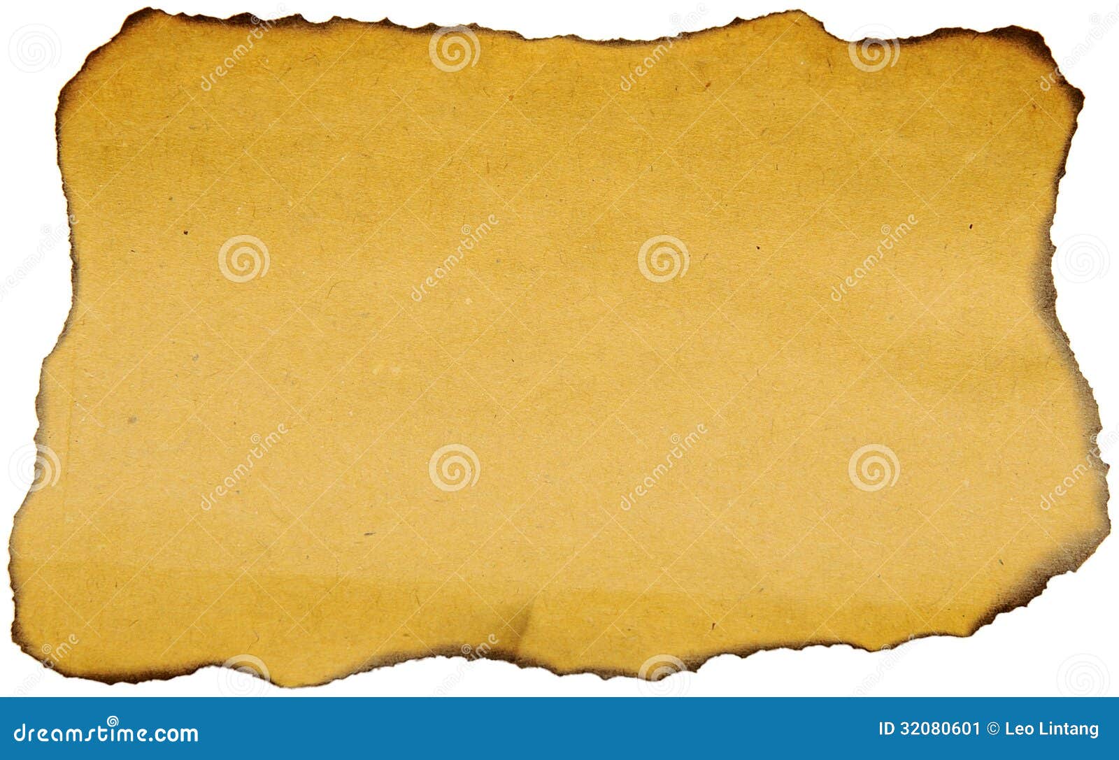 Burned Brown Paper stock image. Image of abstract, isolated - 32080601