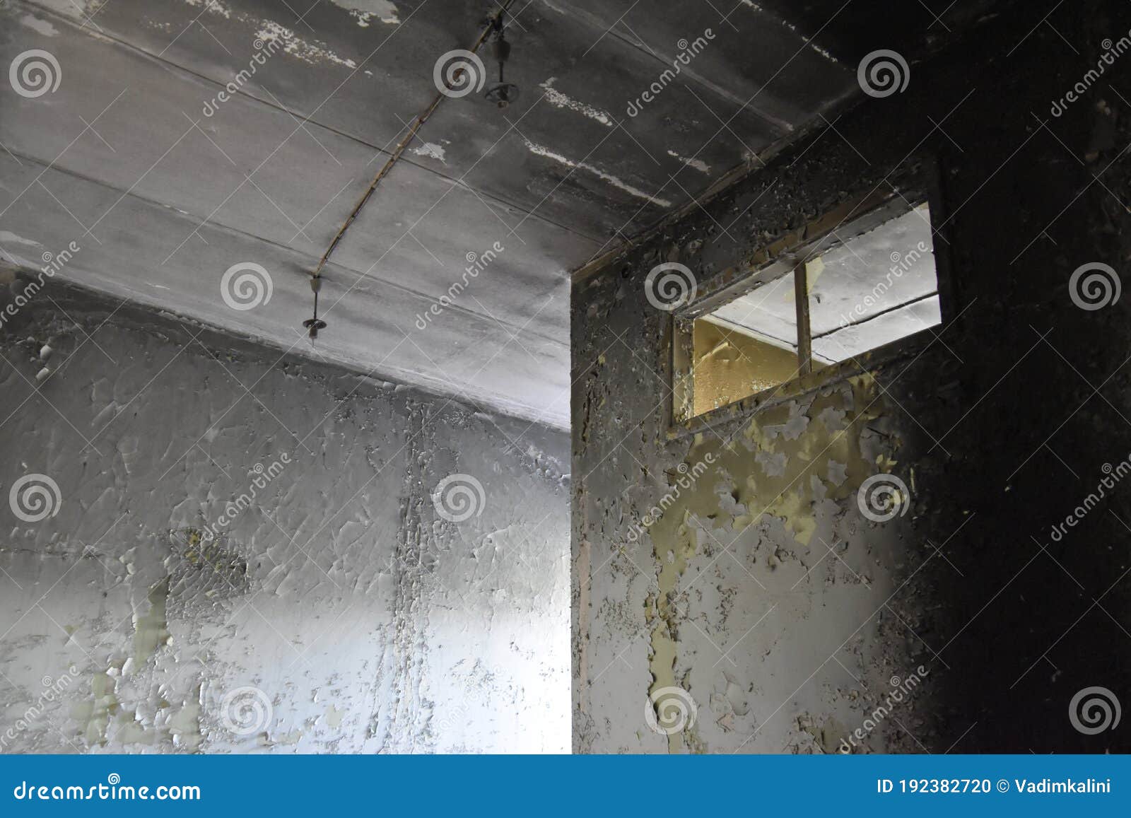 Burned Window Frame Forest View Stock Image | CartoonDealer.com #23502847