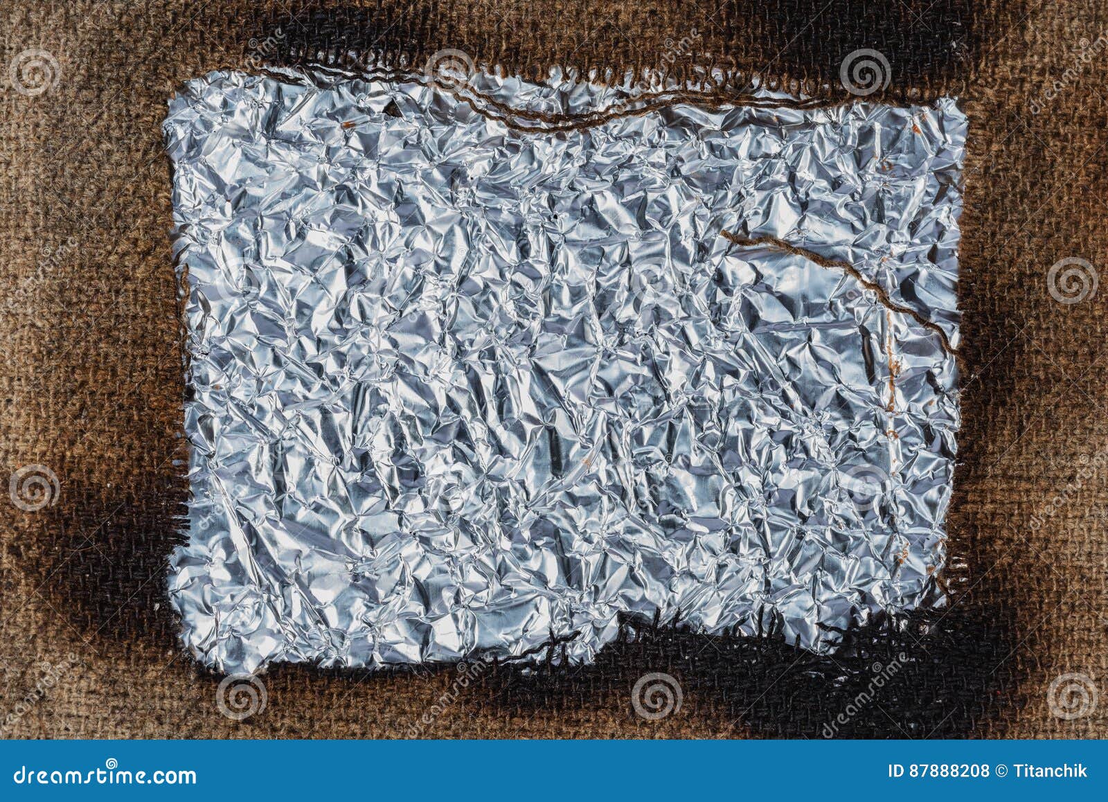 Burned canvas stock photo. Image of dirt, burnt, burned - 87888208