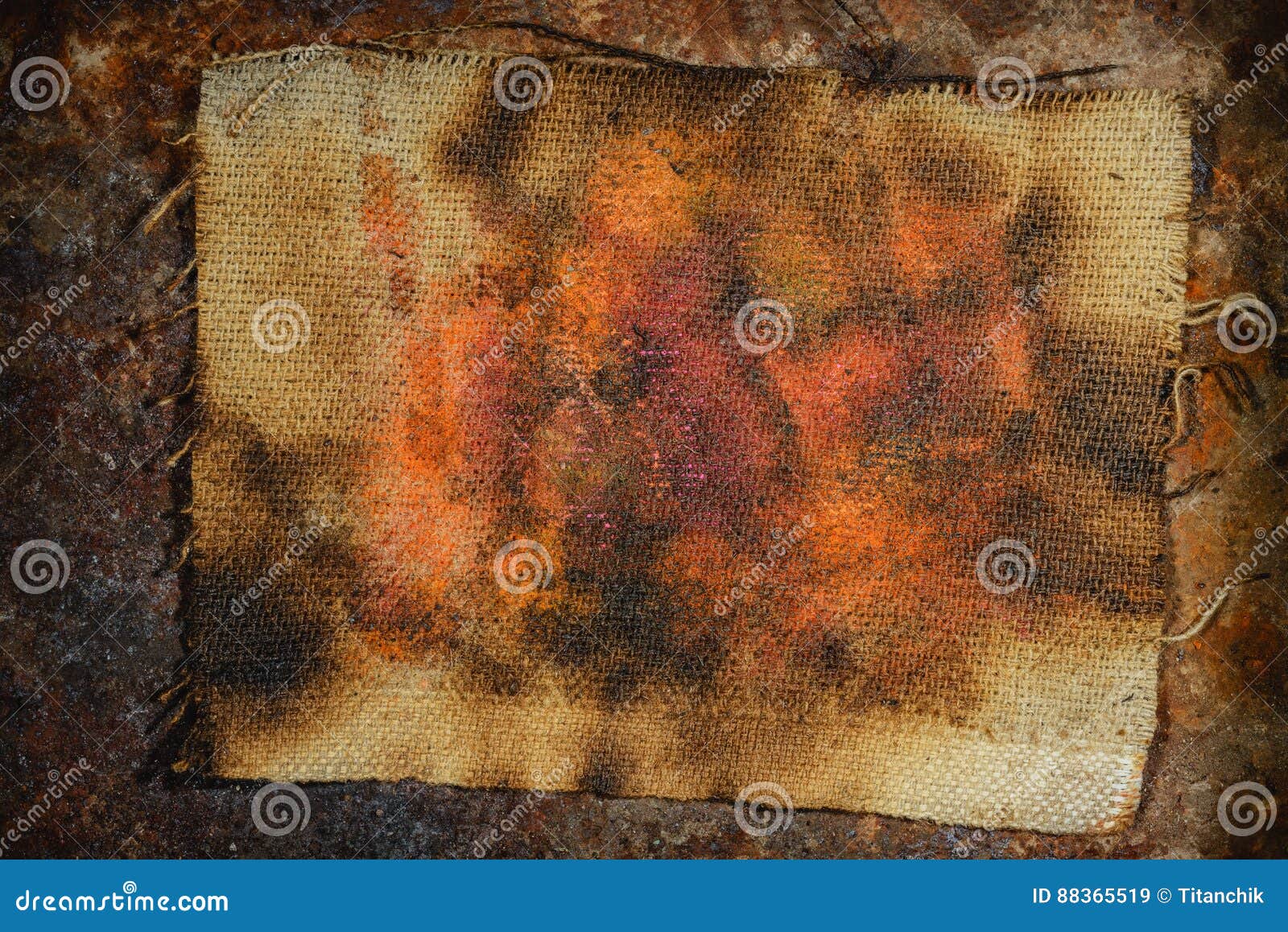 Burned canvas stock image. Image of edge, dried, empty - 88365519