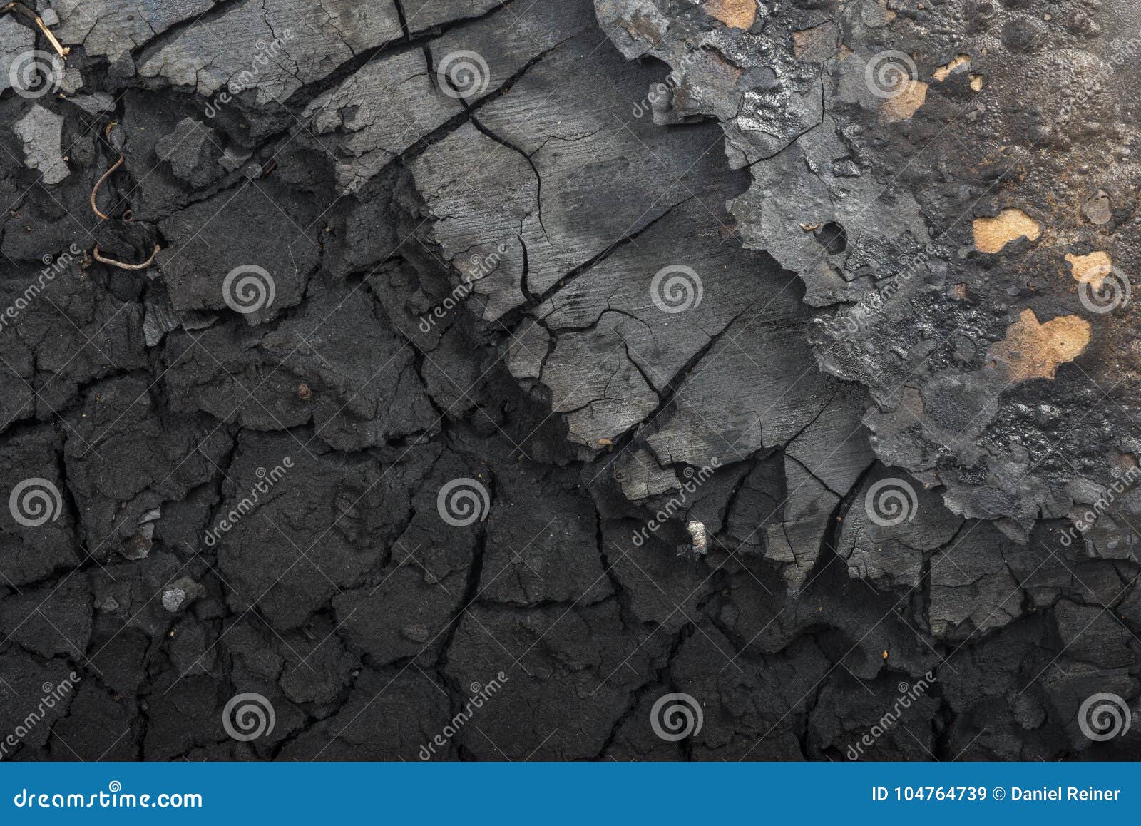 Burned and Cracked Wood Texture Stock Image - Image of macro, nature ...