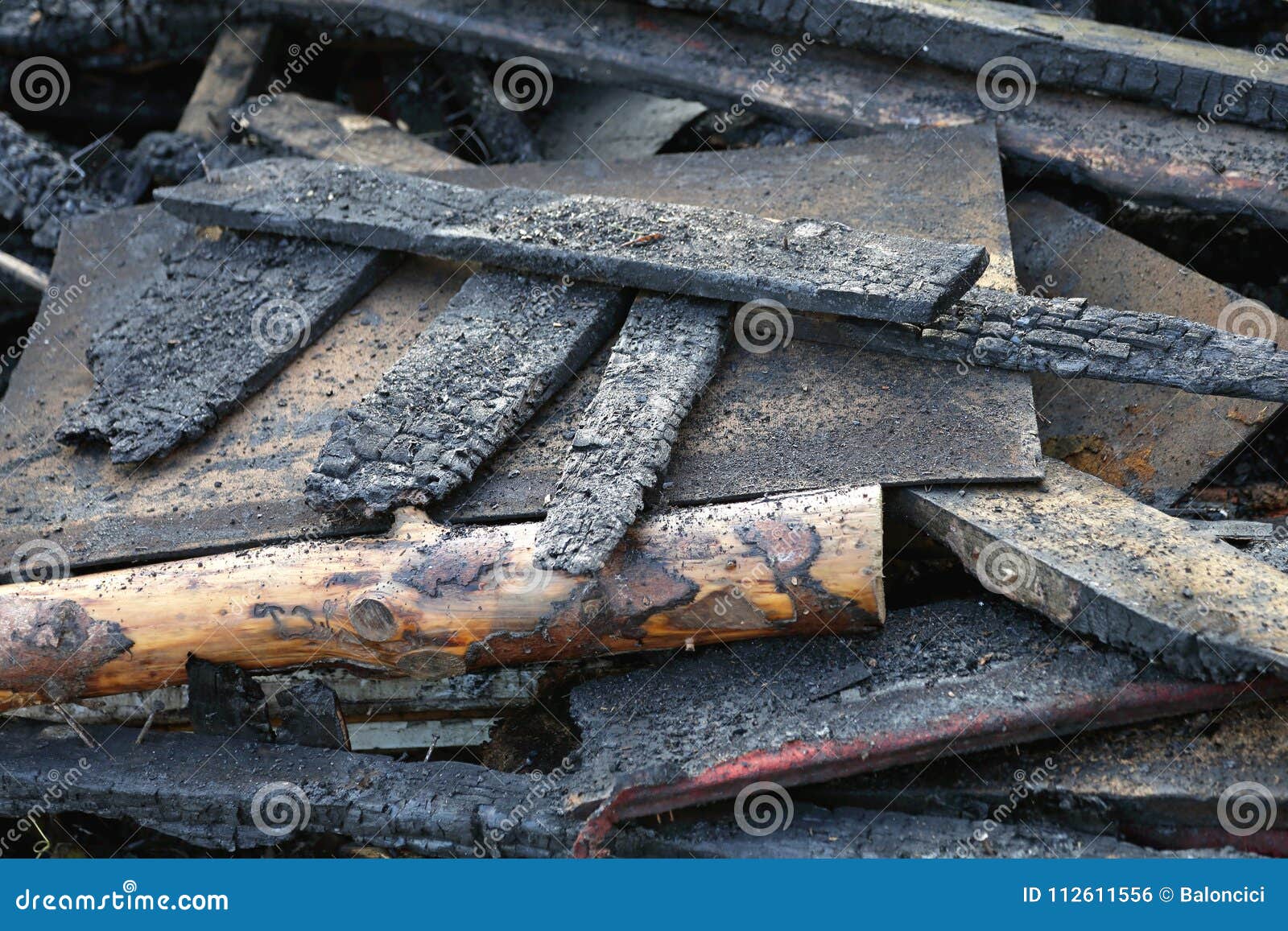 Burned Down Cabin stock photo. Image of building, collapsed - 112611556