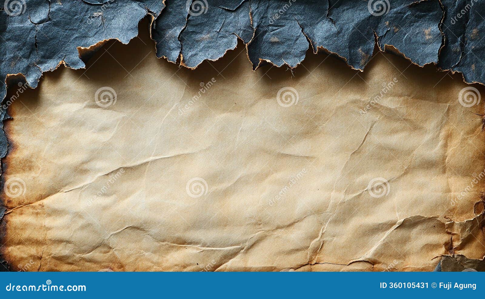 Burned Edges Paper Texture Background Design Stock Illustration ...