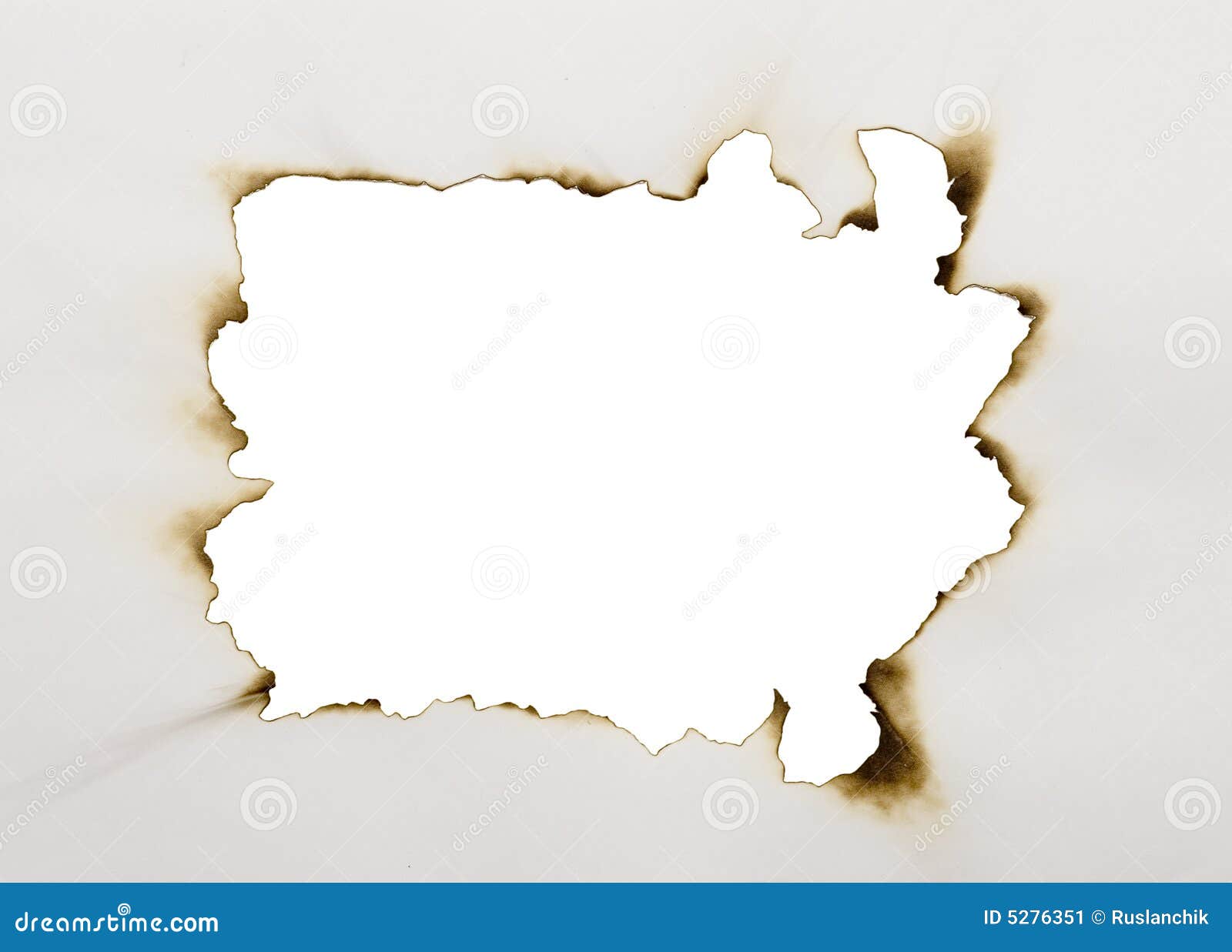 Burned frame stock image. Image of damaged, scroll, textured - 5276351
