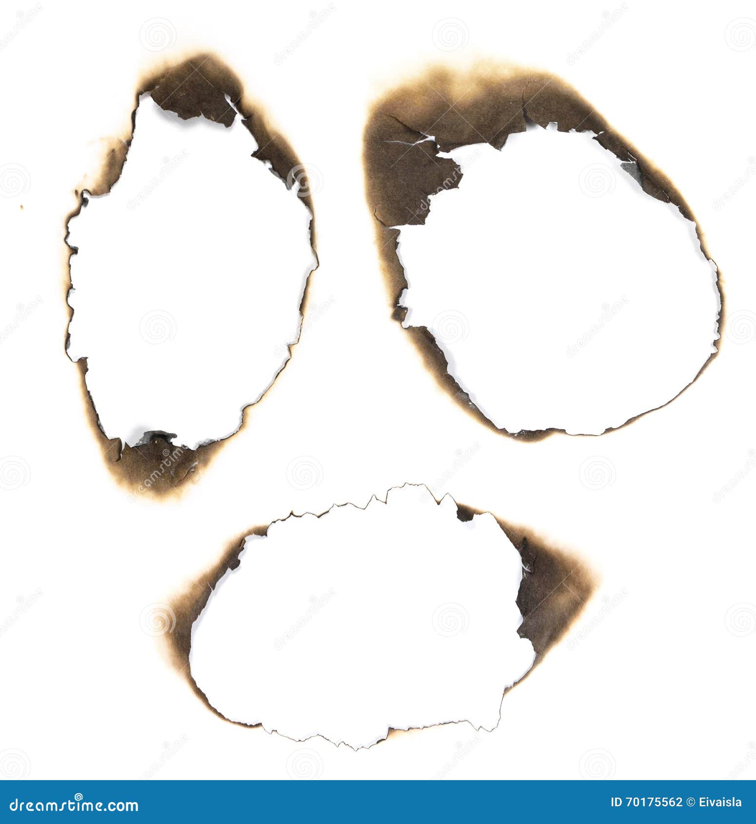 Burned holes stock photo. Image of damaged, paper, burning - 70175562