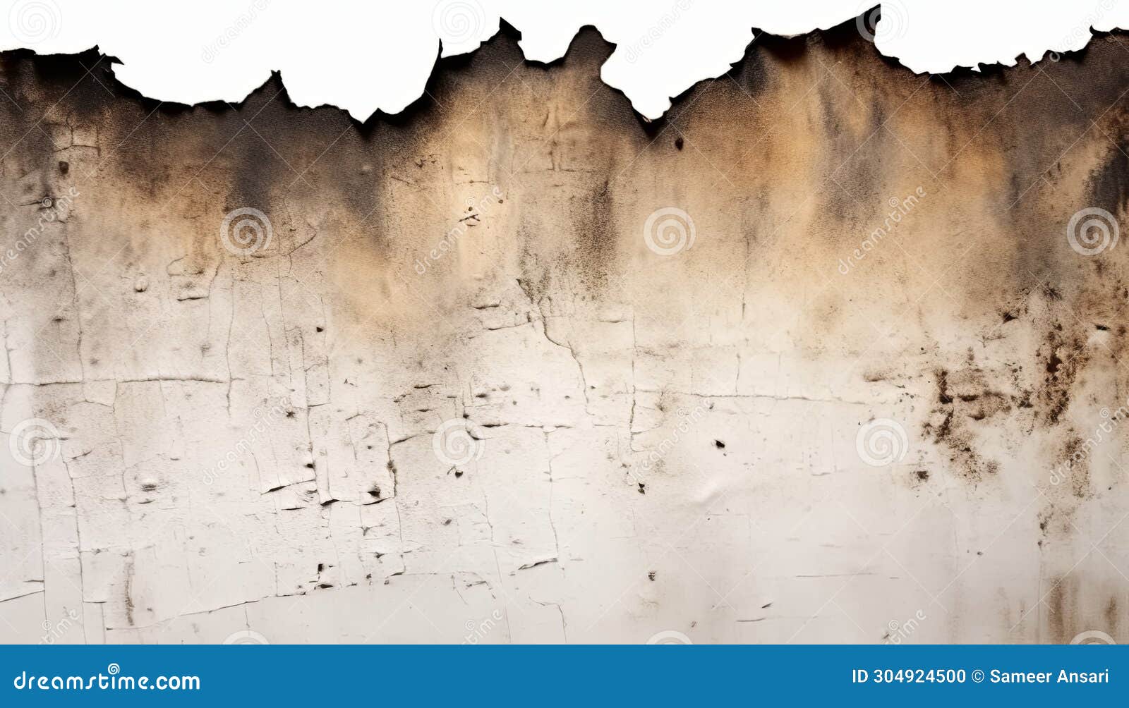 Burned Old Paper Creates A Grunge Abstract Background Texture With ...