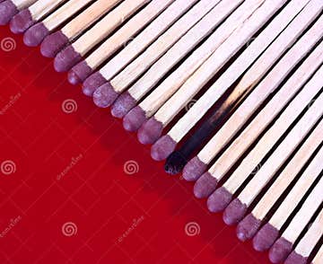 Lots of matches stock photo. Image of wooden, exhausted - 22867680