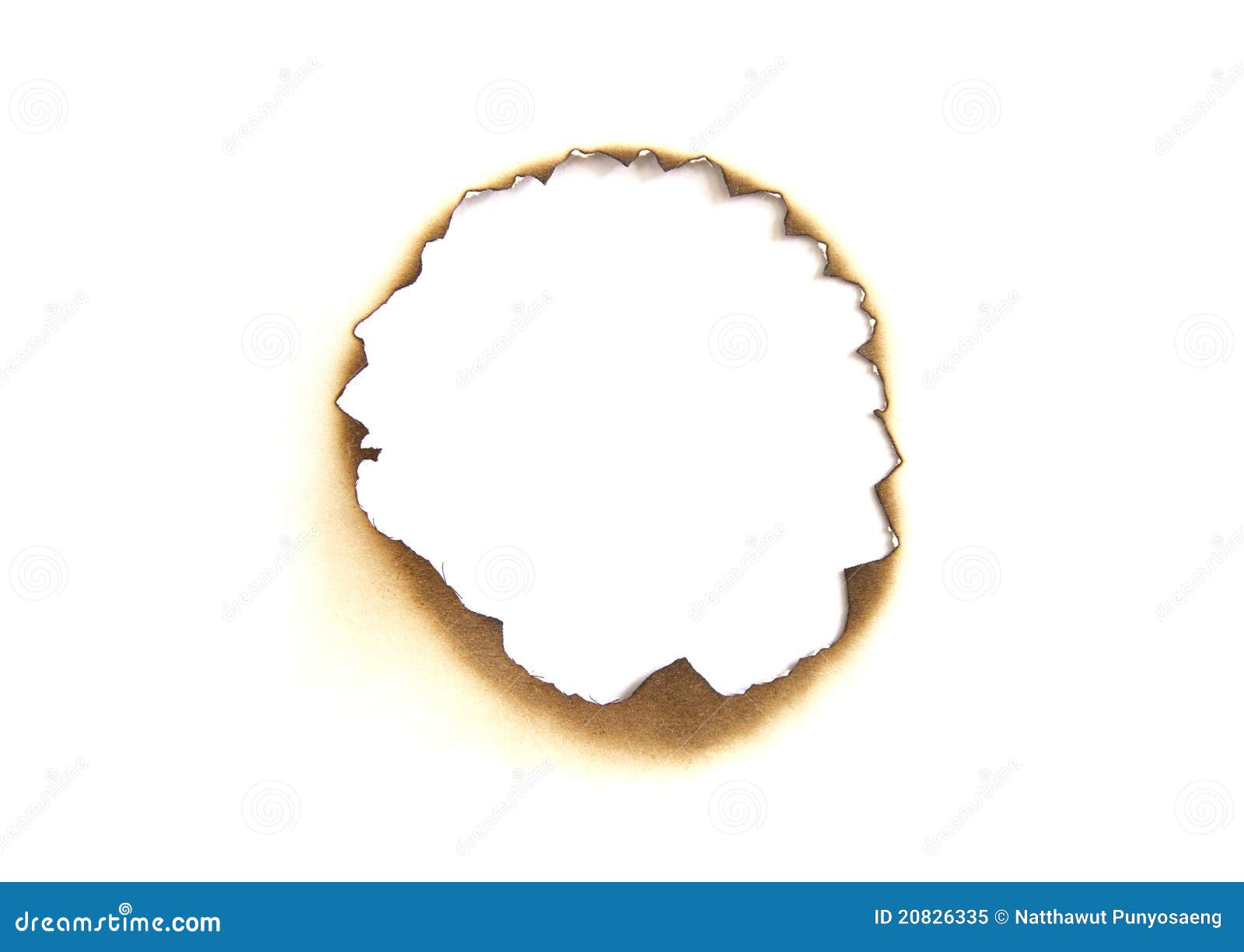 Burned paper hole stock image. Image of hole, edge, grungy - 20826335
