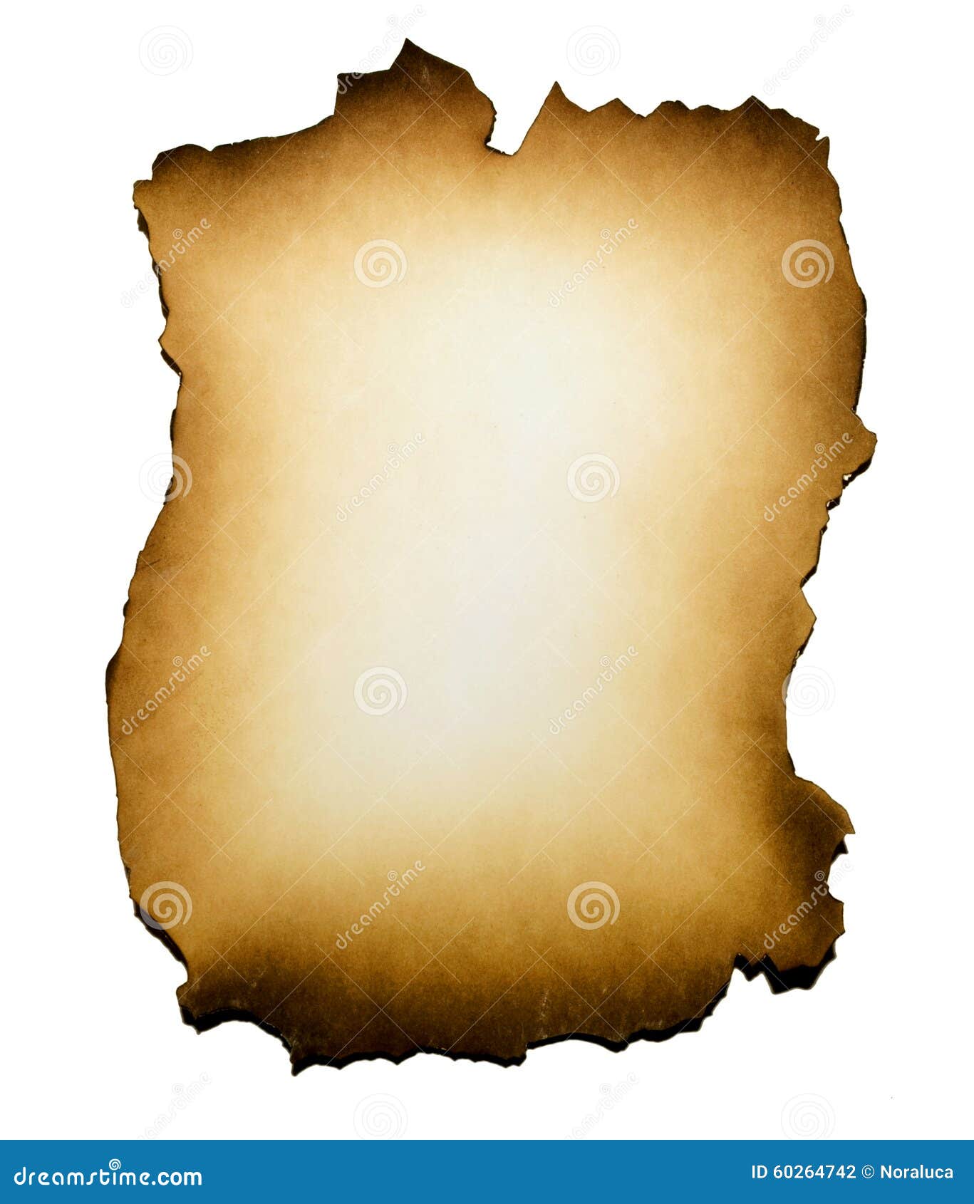 Burned paper stock photo. Image of blank, grunge, page - 60264742