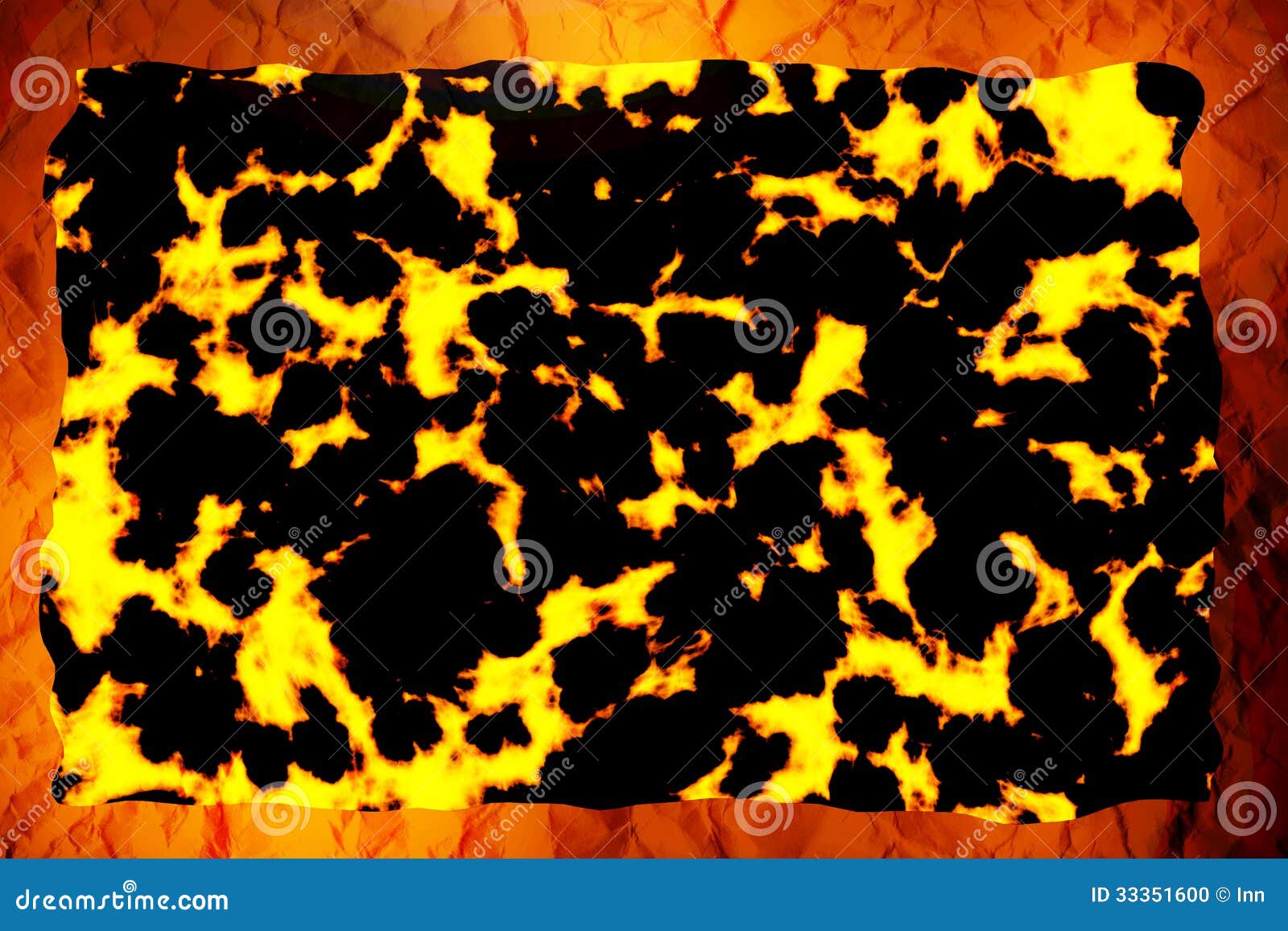 Burned Textured Paper Frame Stock Illustration - Illustration of ...