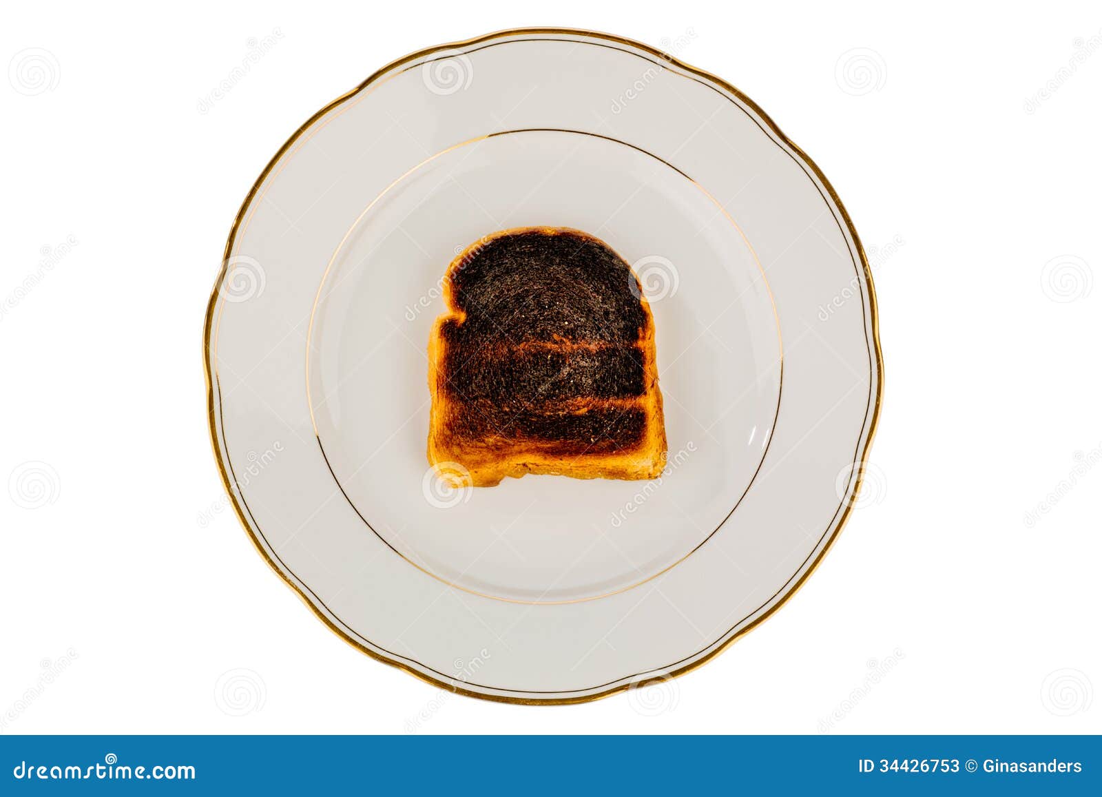 Burned toast bread slices stock image. Image of burned - 34426753