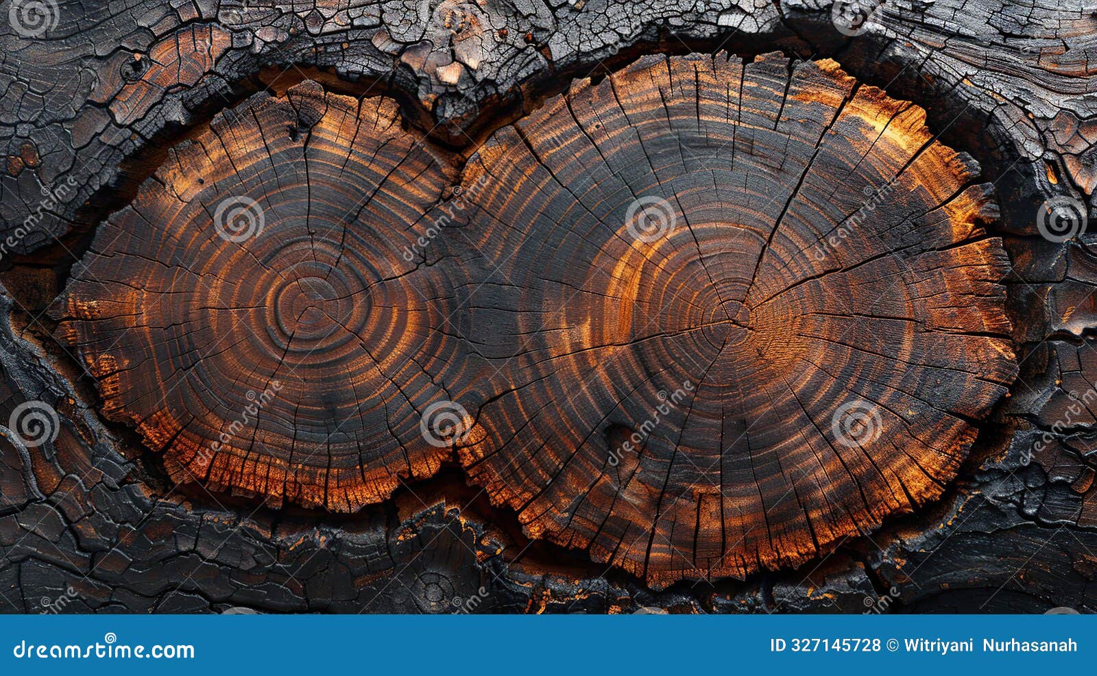 Burned Tree Rings Texture Stock Photo | CartoonDealer.com #327145728