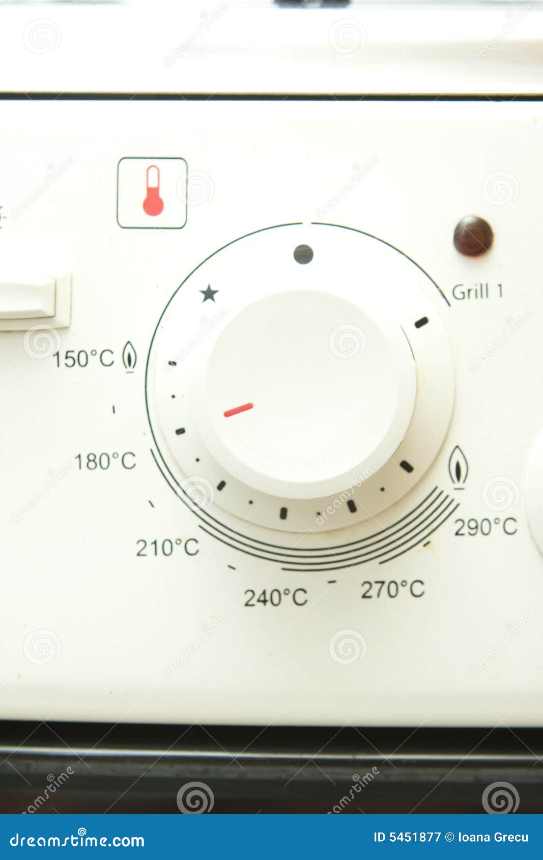 Burner cooker button stock image. Image of appliance, temperature - 5451877