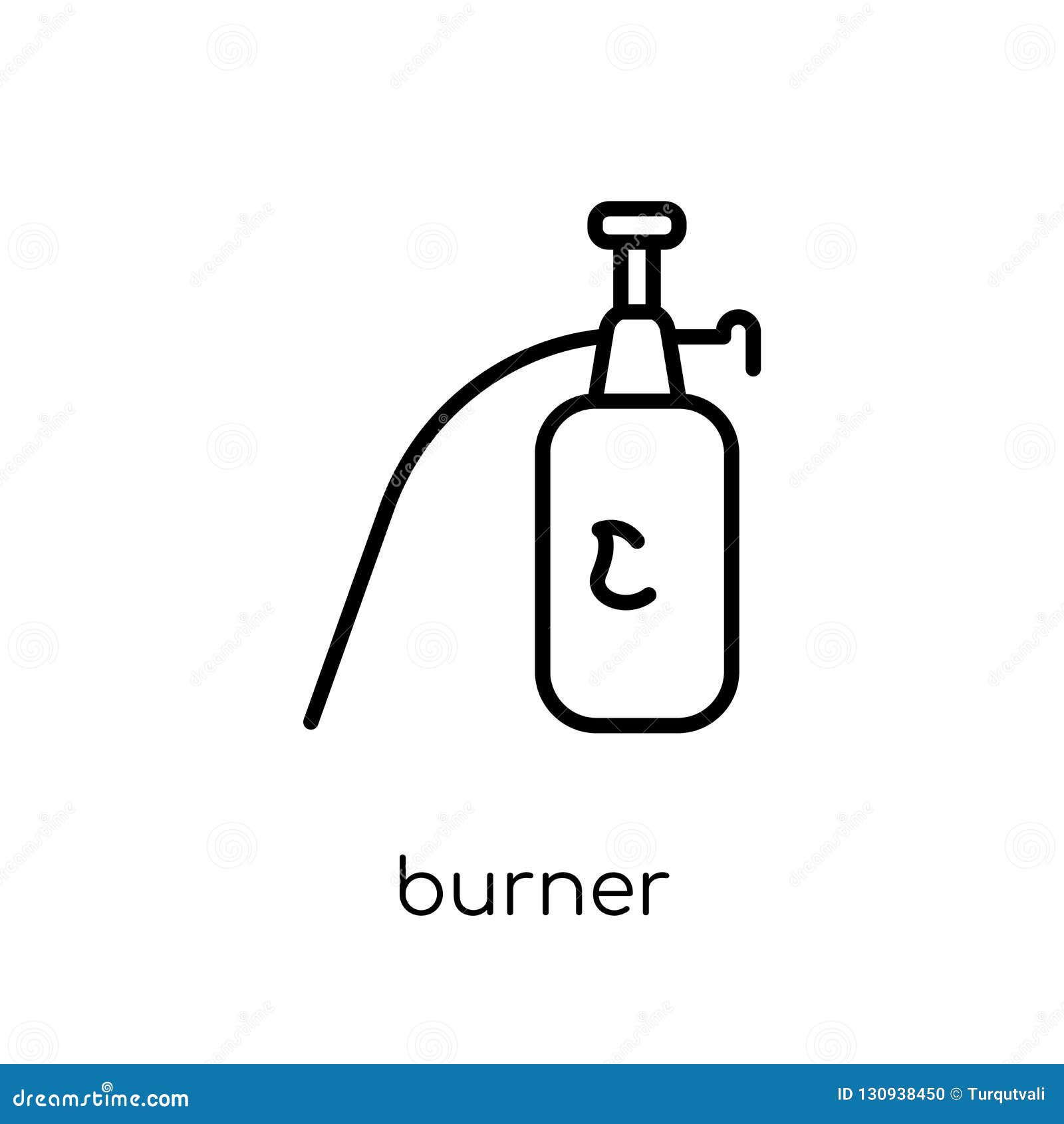 Burner Icon from Camping Collection. Stock Vector - Illustration of ...
