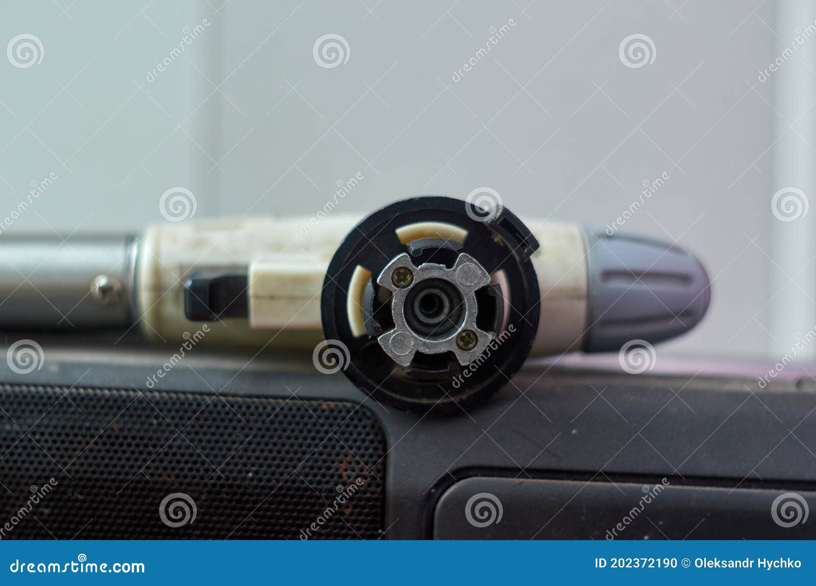 Burner Socket for Connecting a Cartridge Stock Photo - Image of ...