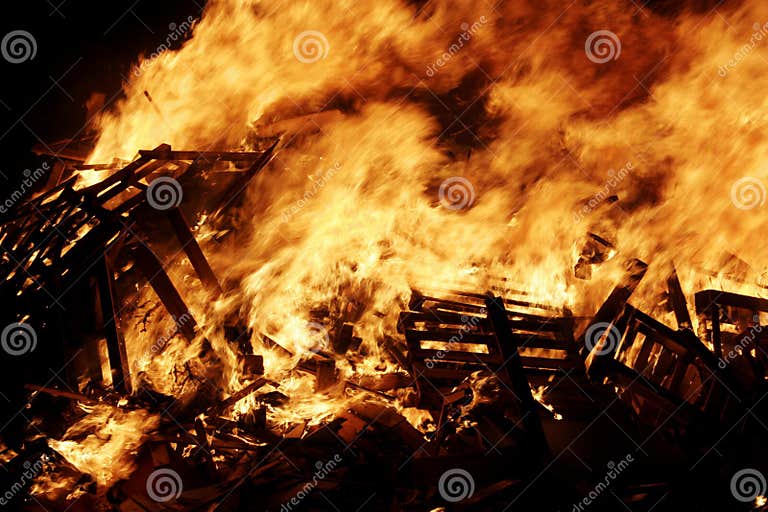 Burning stock image. Image of industrial, dangerous, control - 510097