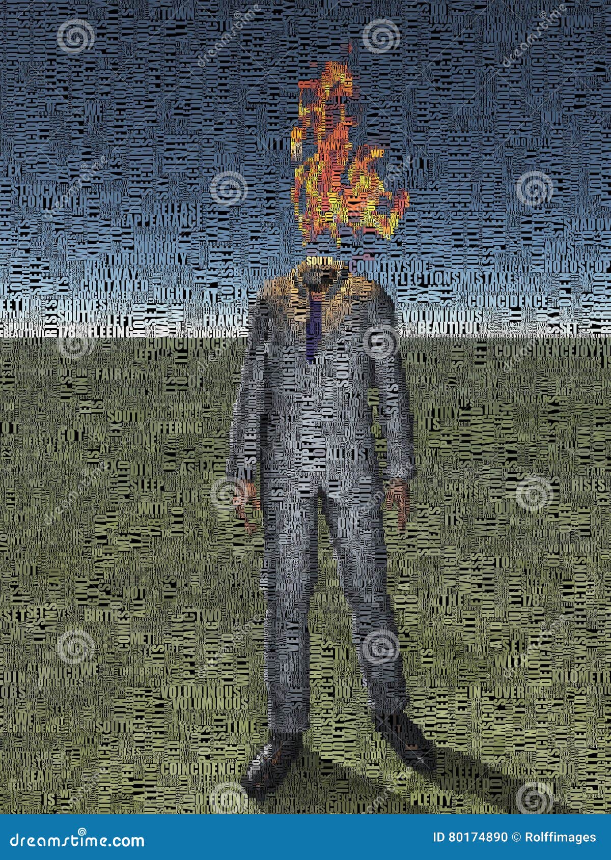 Burning stock illustration. Illustration of creative - 80174890