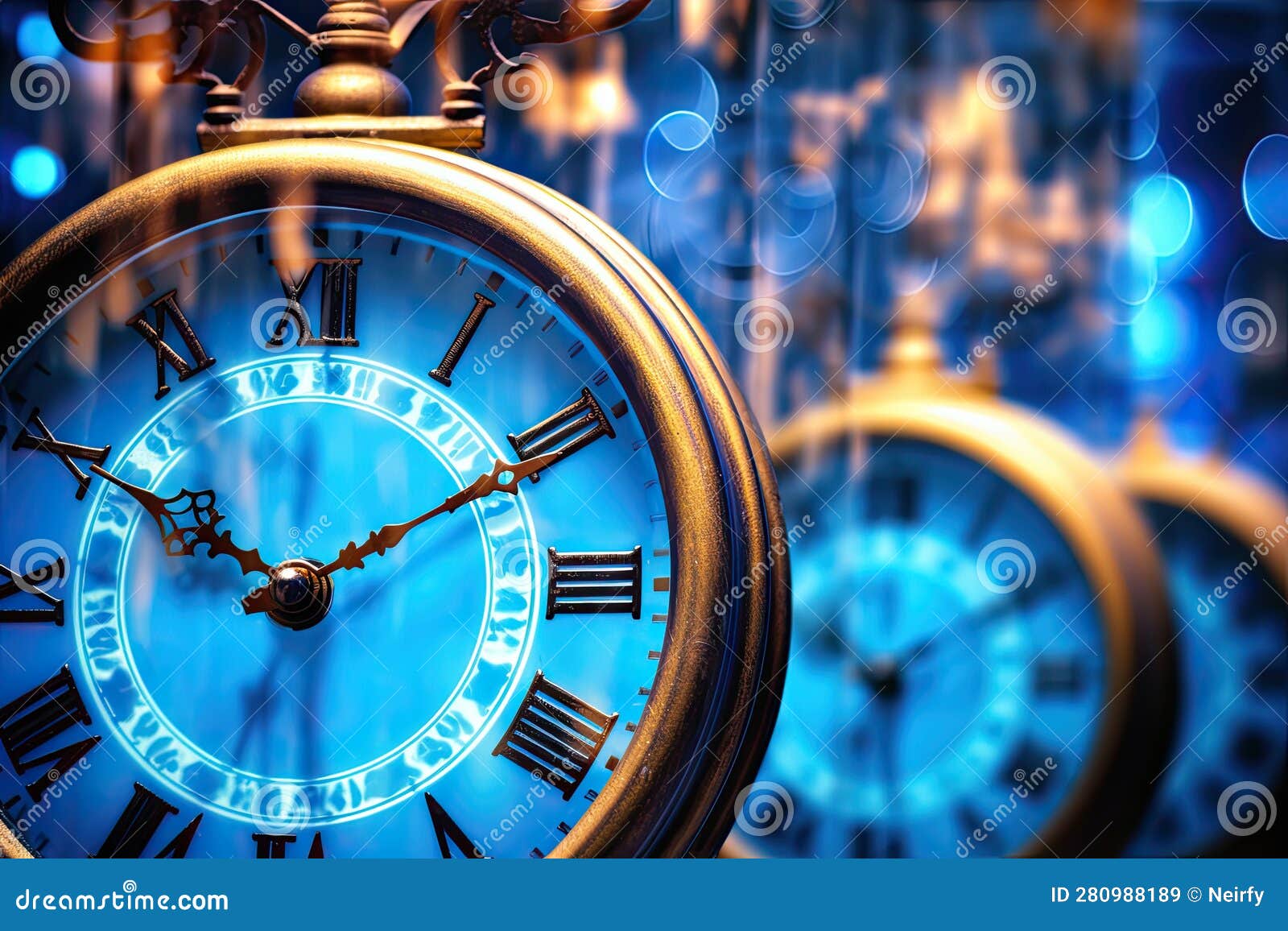 Burning Alatm Clock. Deadlines and Time Concept Stock Illustration ...