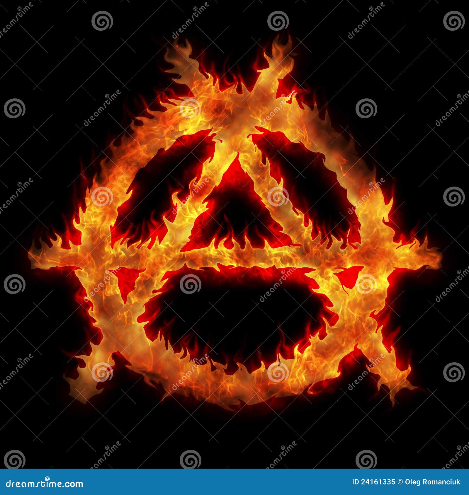 Anarchy Sign In The Smoke Stock Image | CartoonDealer.com #9040885