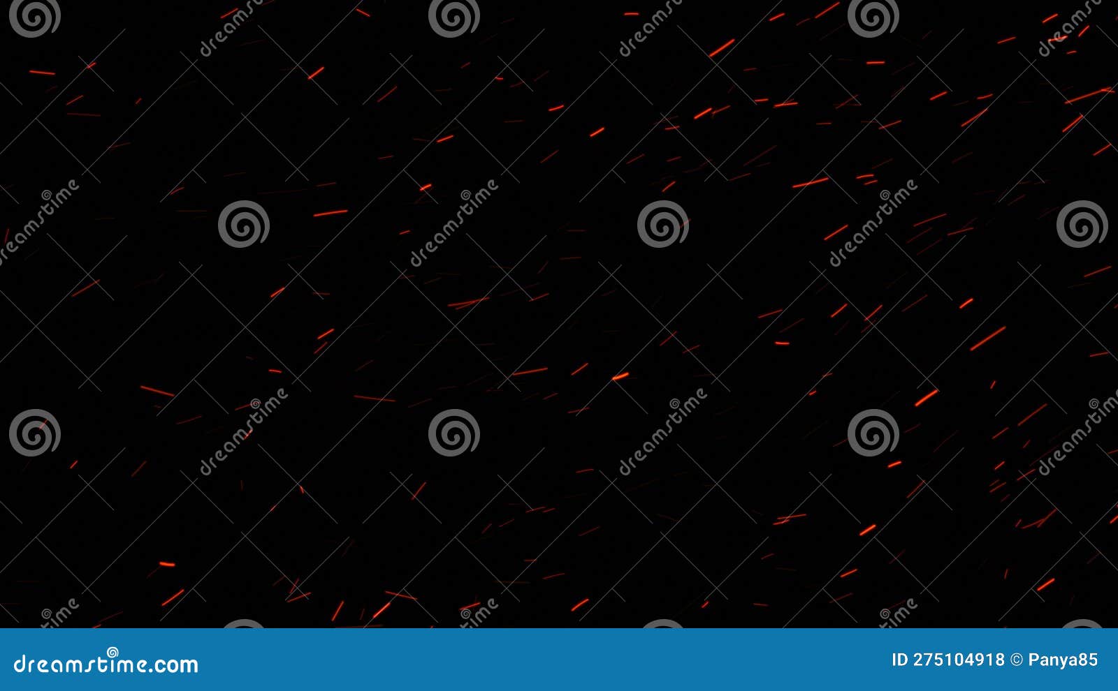 Burning Ash Background. Sparks Backdrop Stock Illustration ...
