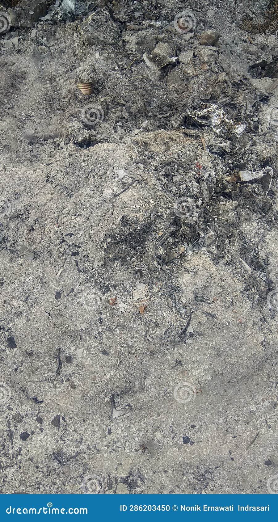 Burning ashes stock photo. Image of sidewalk, stonewall - 286203450