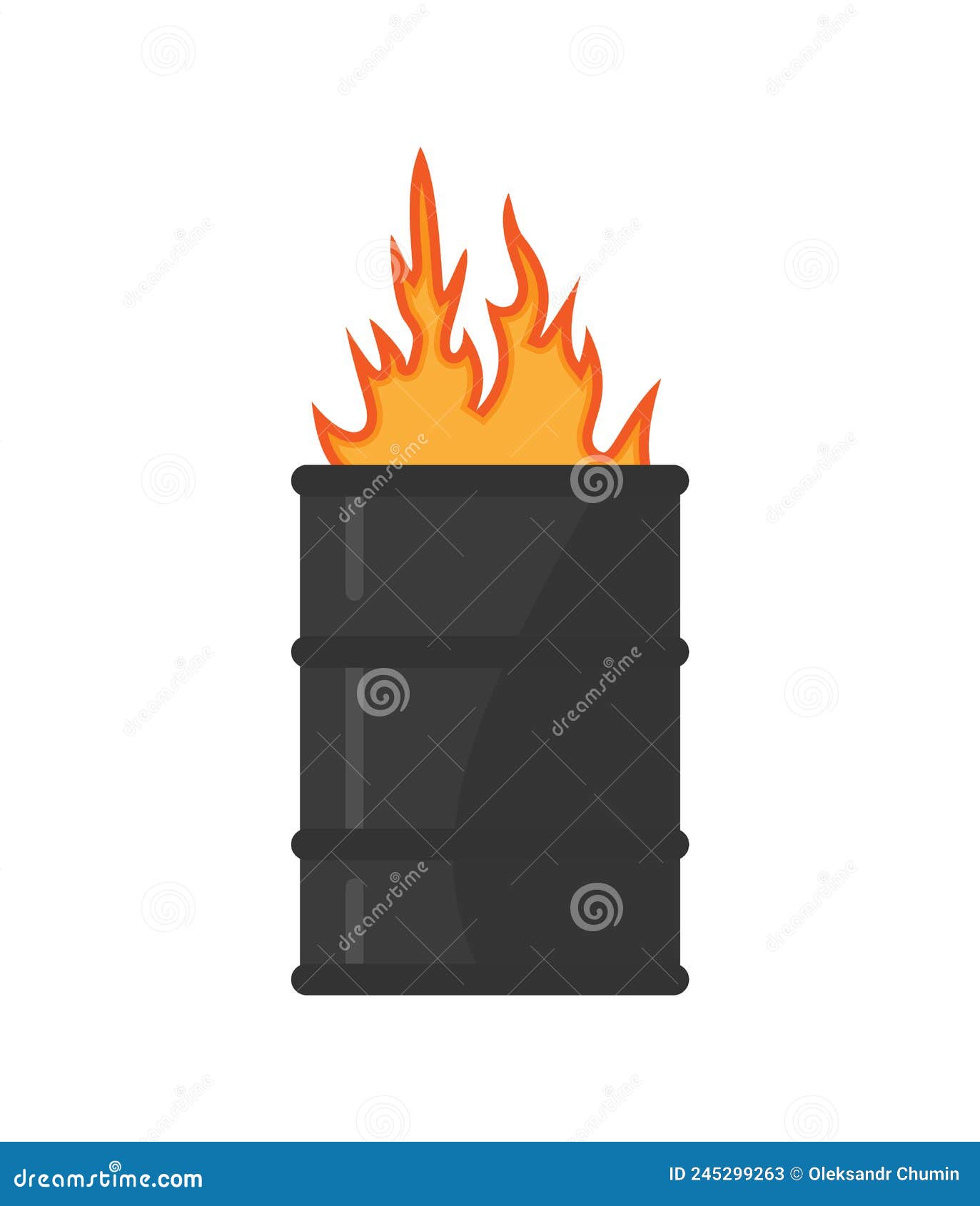 Burning Barrel. Trash Can and Fire. the Problem of Urban Homelessness ...